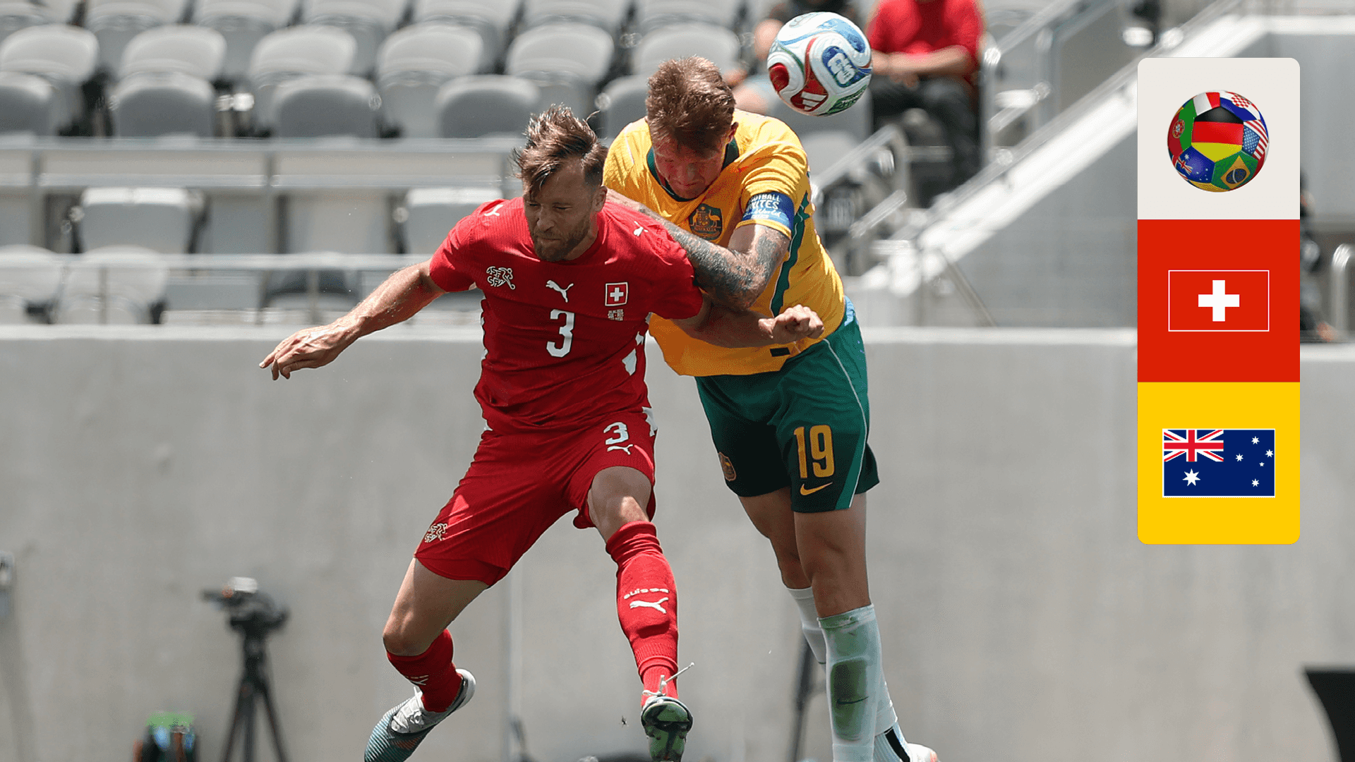 Regarder Switzerland vs. Australia en Direct Live | DAZN CA