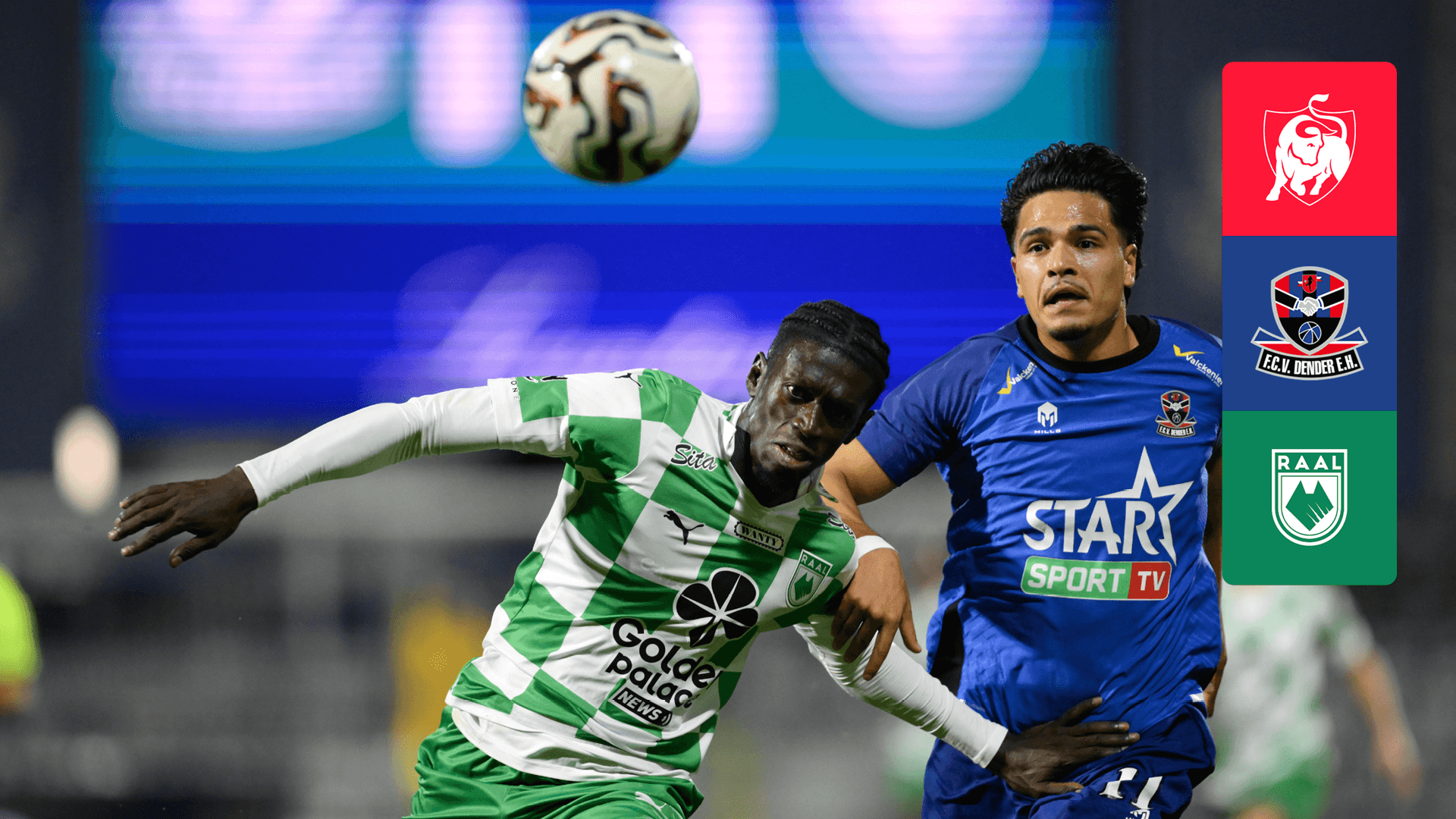 Regardez les diffusions en direct de FC Dender - RAAL La Louvière | DAZN BE