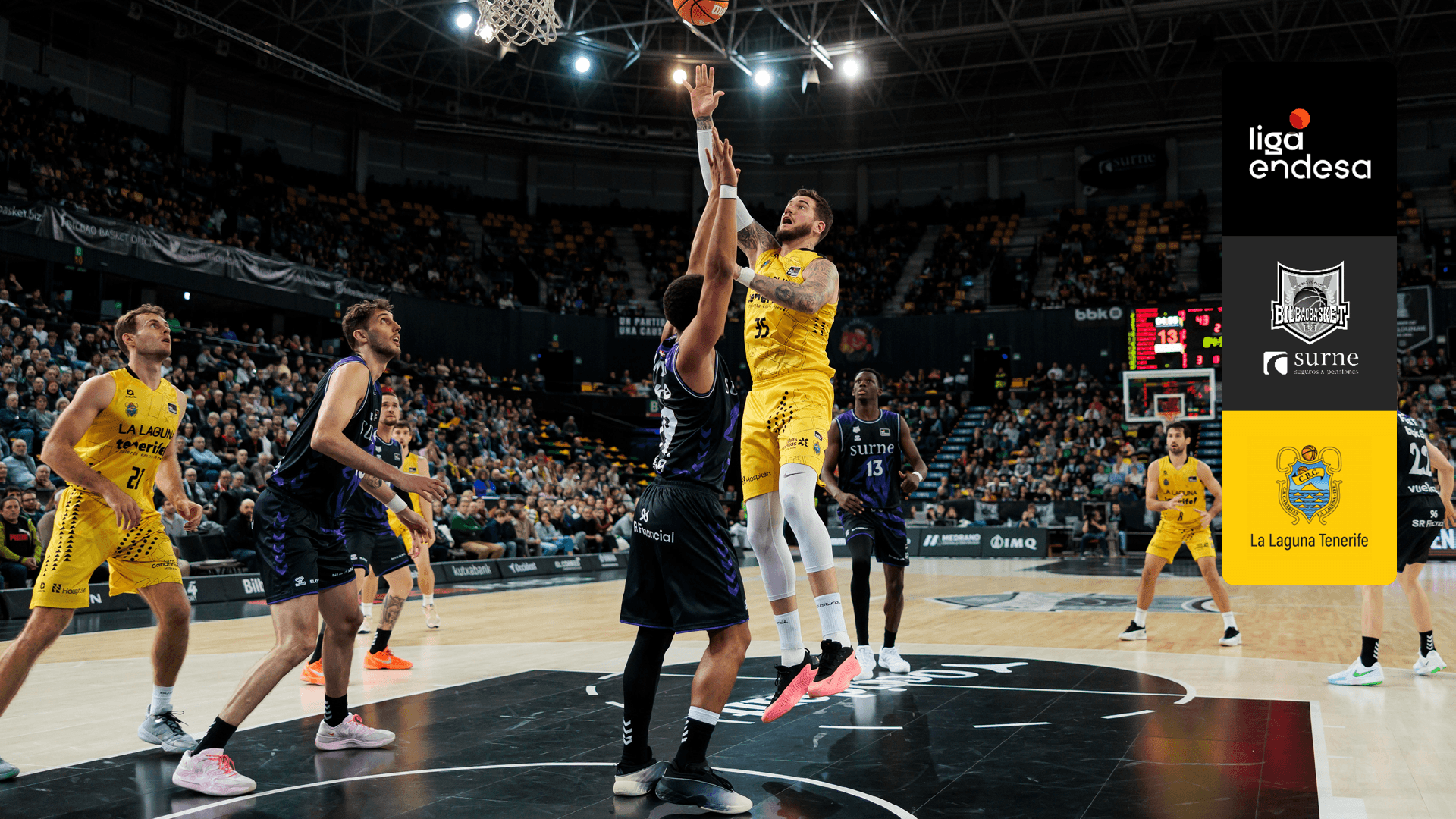 Watch Surne Bilbao - La Laguna Tenerife Live Stream Online | DAZN ES