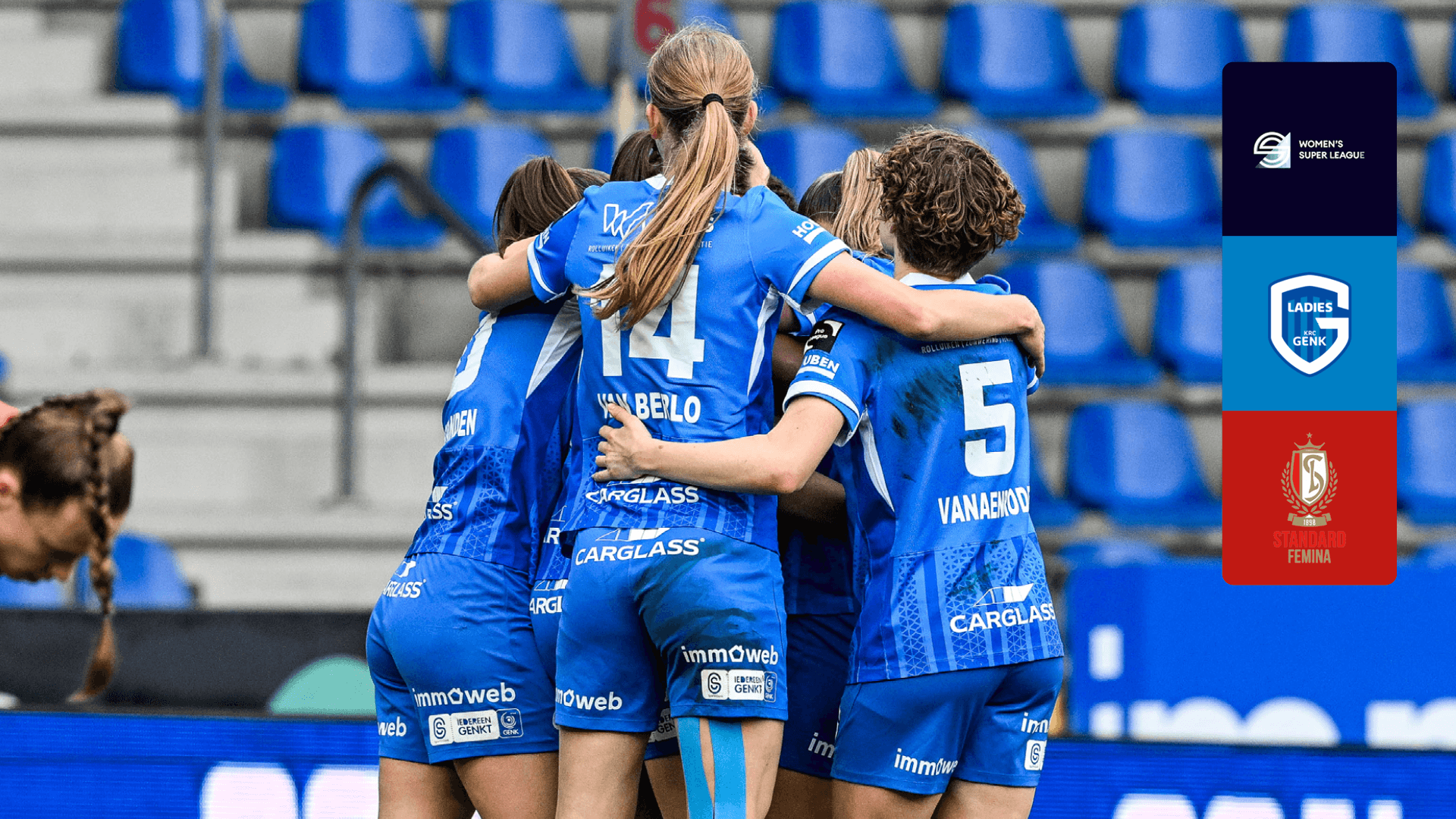 Watch KRC Genk Ladies - Standard Femina Live Stream Online | DAZN BE