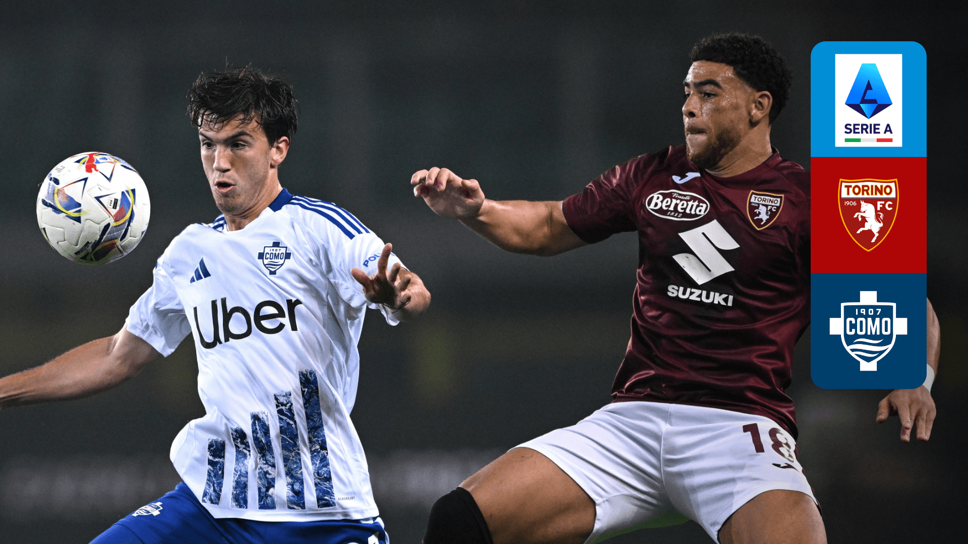 Watch Torino - Como Live Stream | DAZN DE