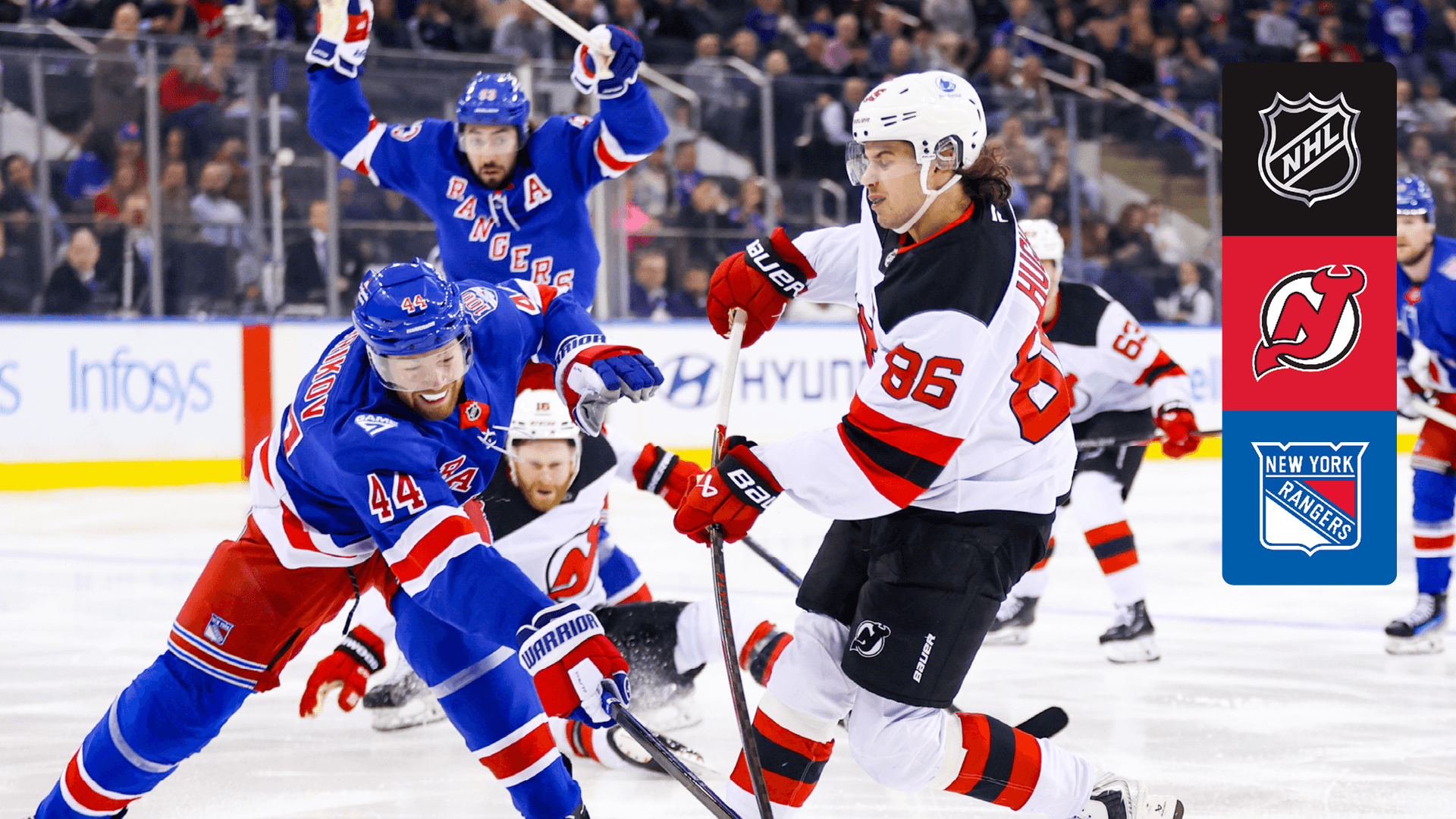 Watch Devils @ Rangers Live Stream Online | DAZN GB
