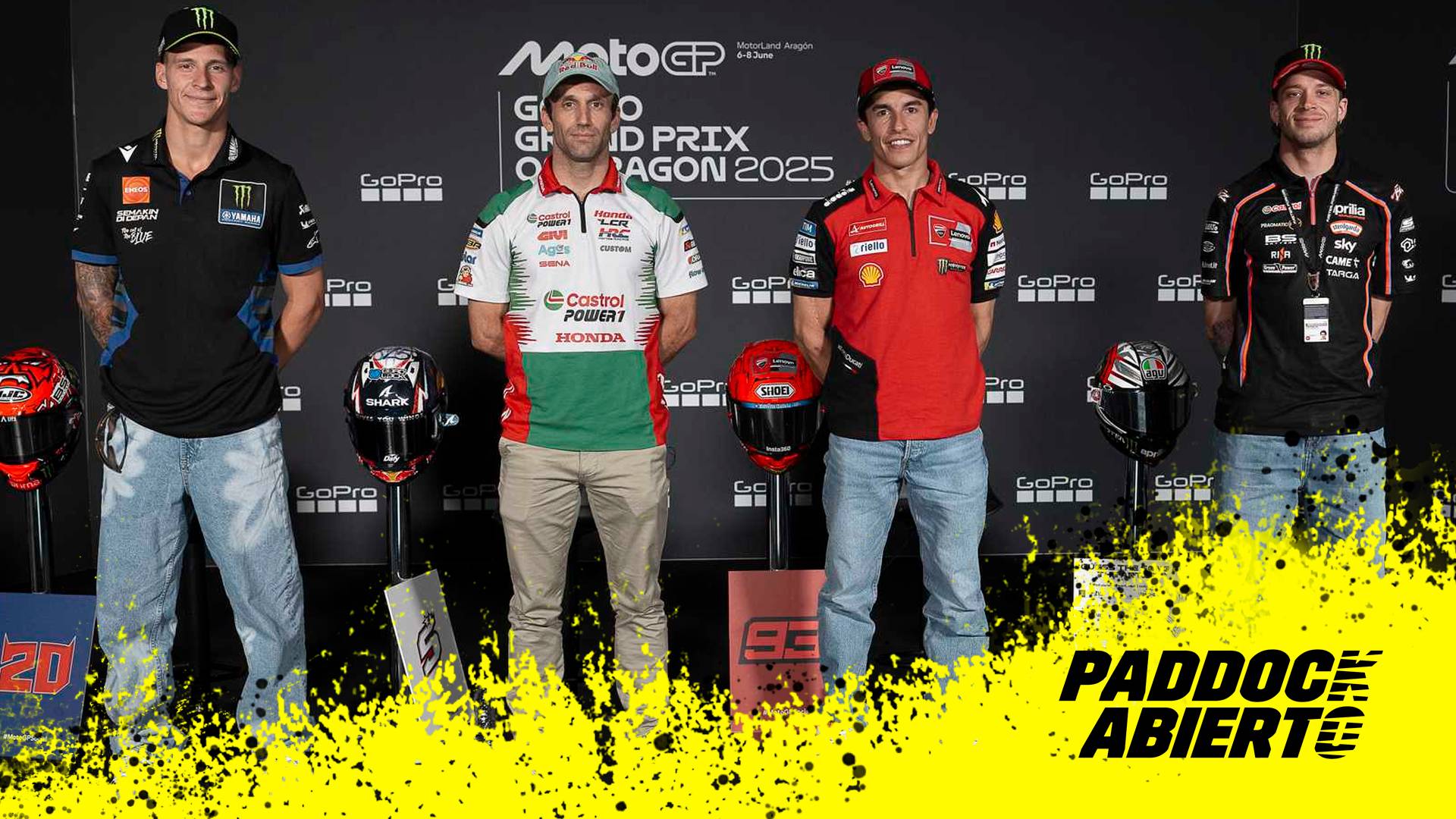 Ver Paddock abierto (by Aprilia) | GP GoPro de Aragón Online en Directo | DAZN ES