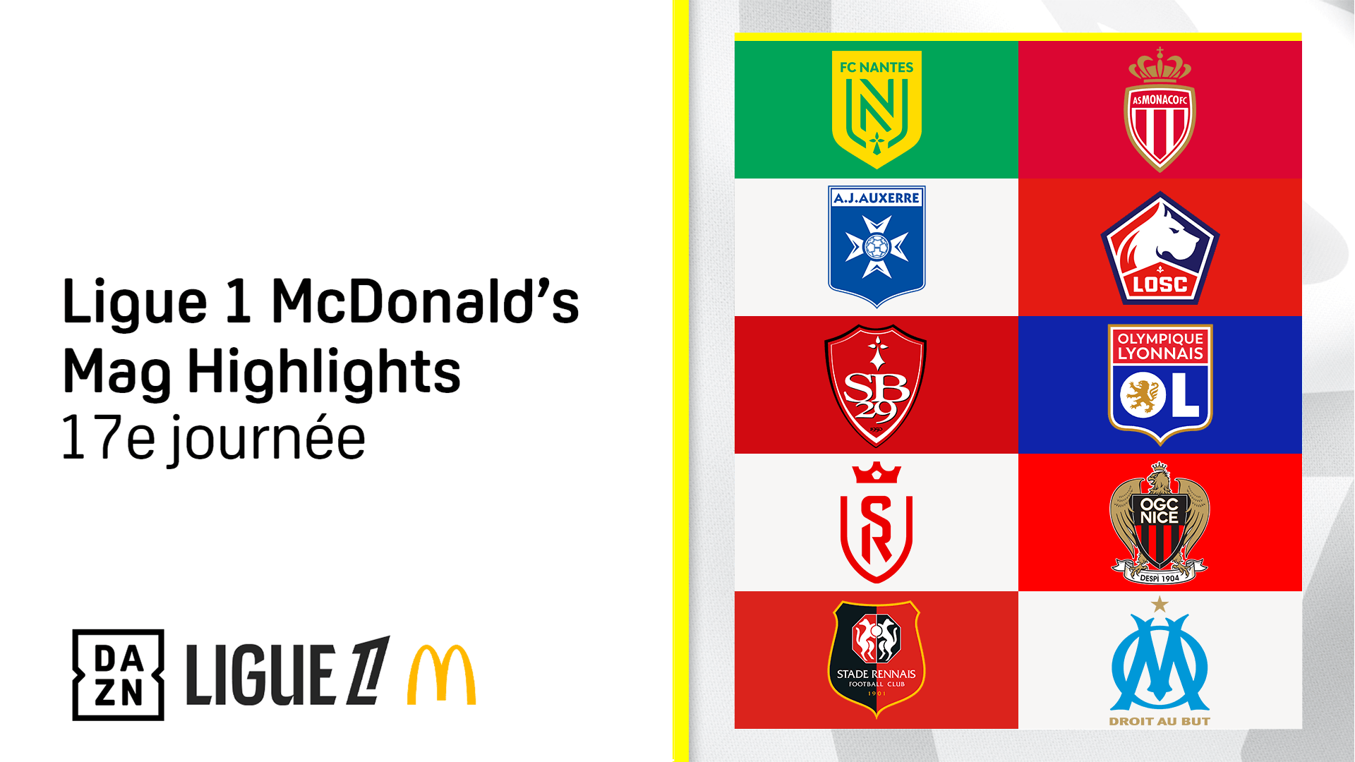 Watch Mag Highlights MD17 - Saturday 11:40 p.m. Live Stream | DAZN FR