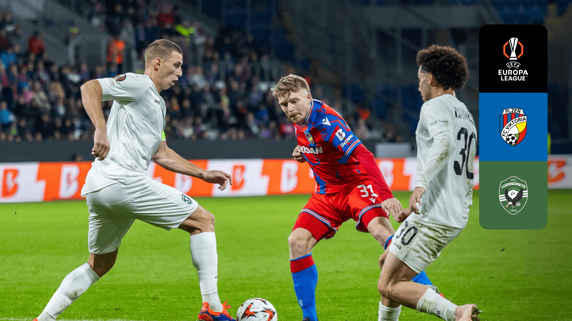 Regarder Viktoria Plzen vs. Ludogorets en Direct Live | DAZN CA