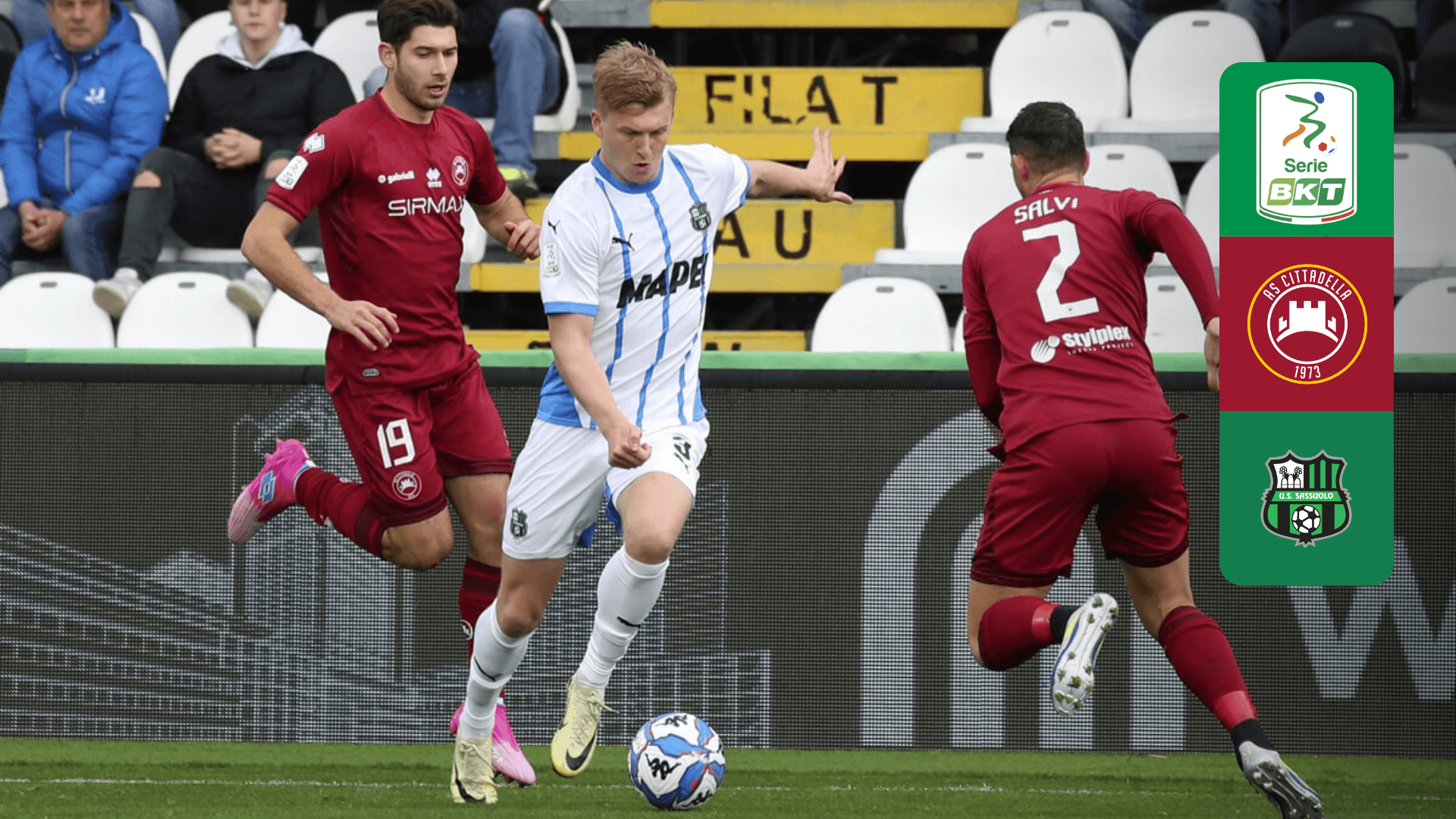 Watch Cittadella - Sassuolo Live Stream | DAZN IT