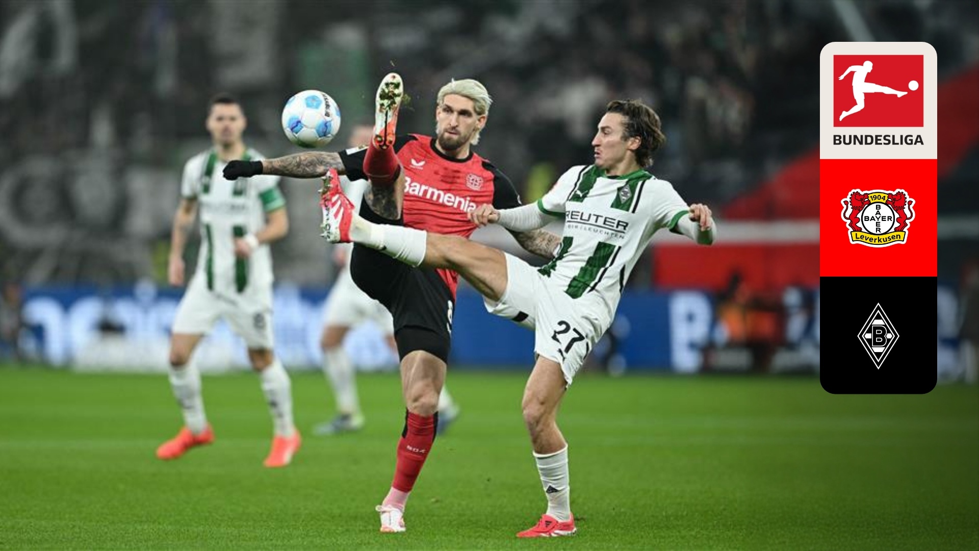 Watch Leverkusen x M'gladbach Live Stream | DAZN PT