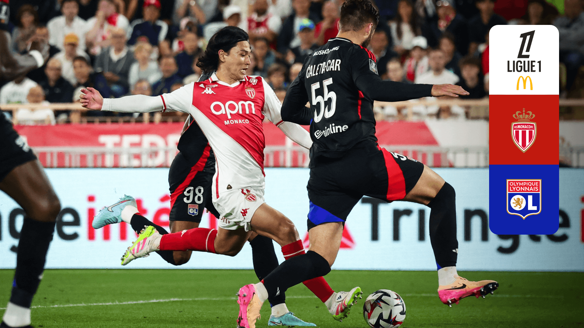 Watch Monaco v Olympique Lyonnais Live Stream | DAZN JP
