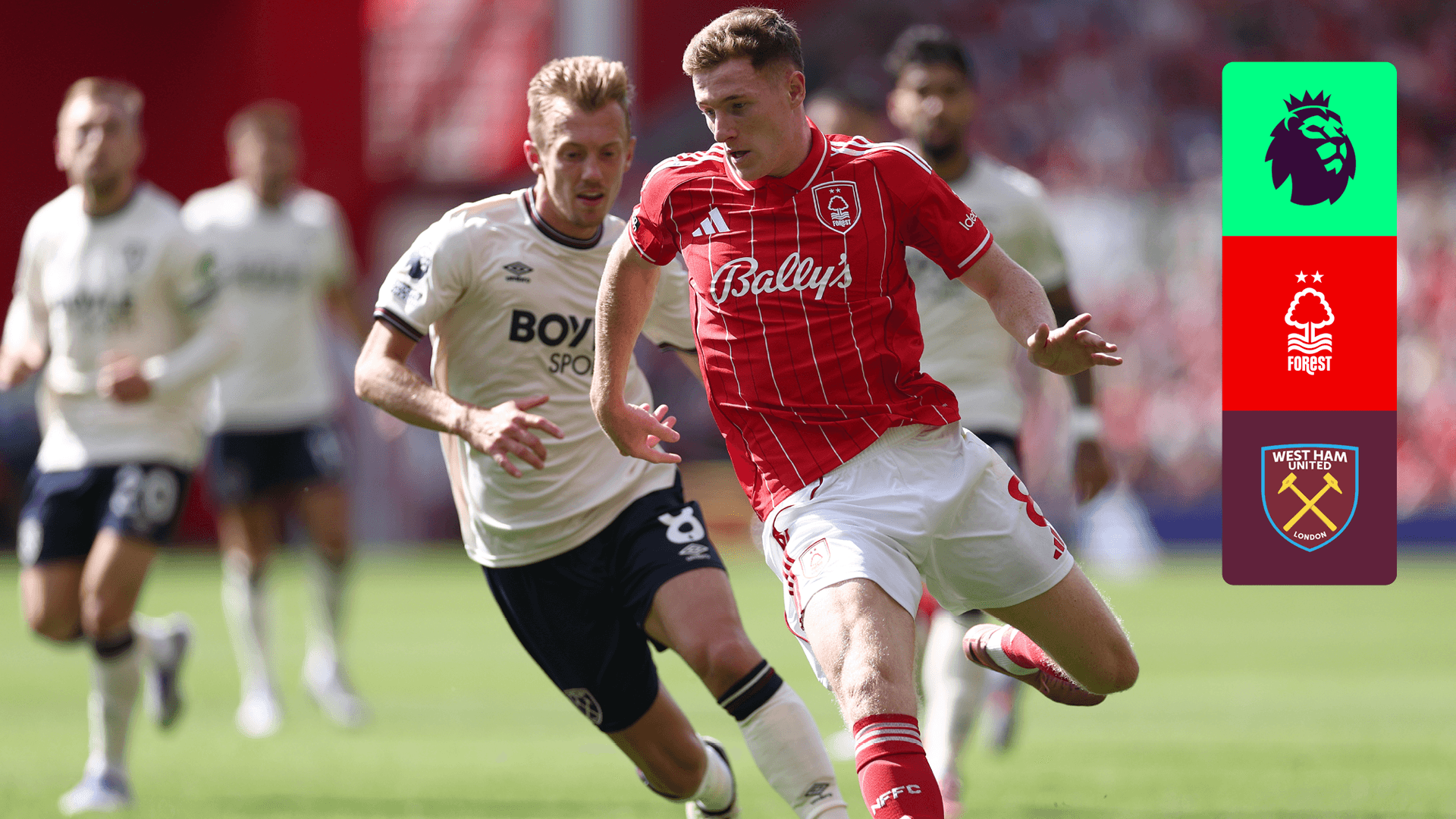 Ver: Nott'm Forest x West Ham em Direto | DAZN PT