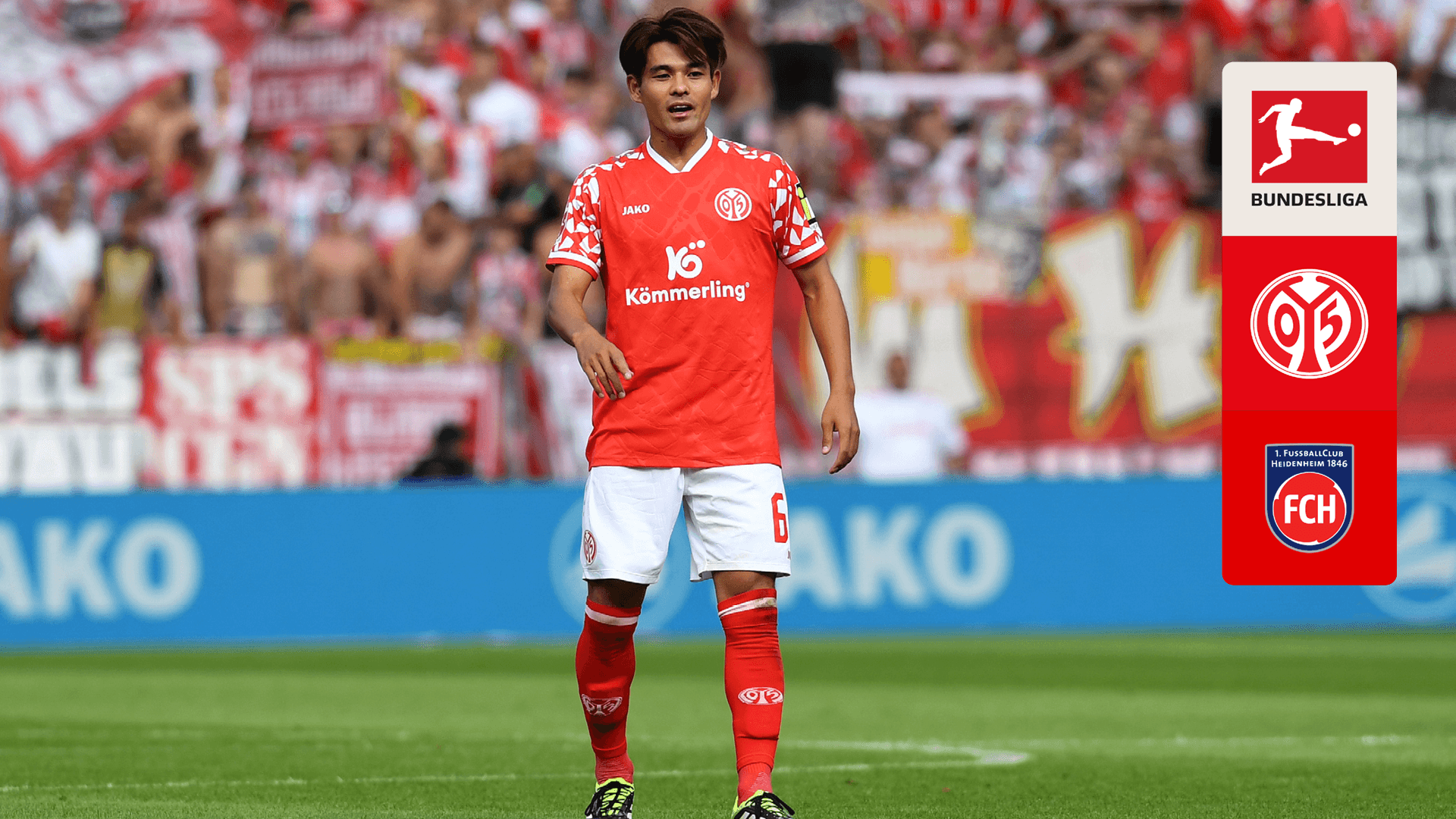 マインツ vs ハイデンハイム : 第17節 (佐野海舟、川﨑颯太) をライブ 中継 | DAZN JP