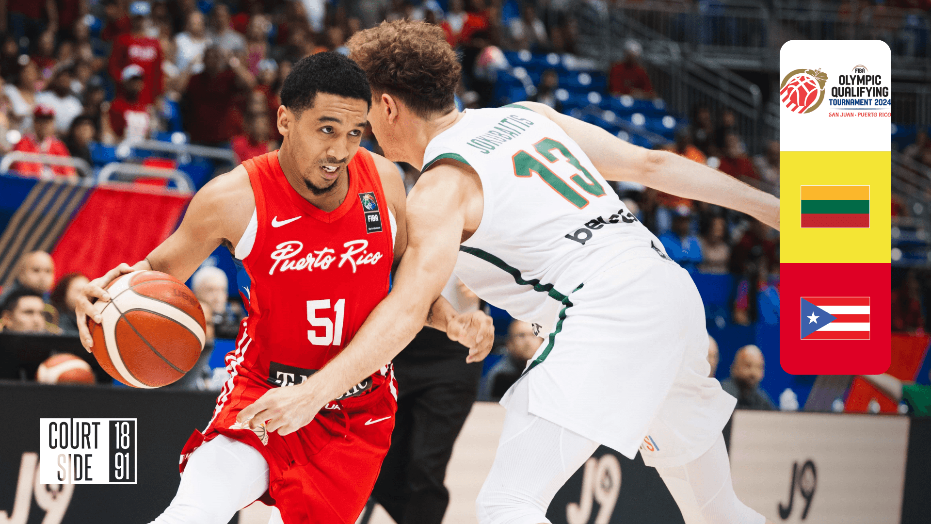 Watch Lithuania v Puerto Rico Live Stream | DAZN LI