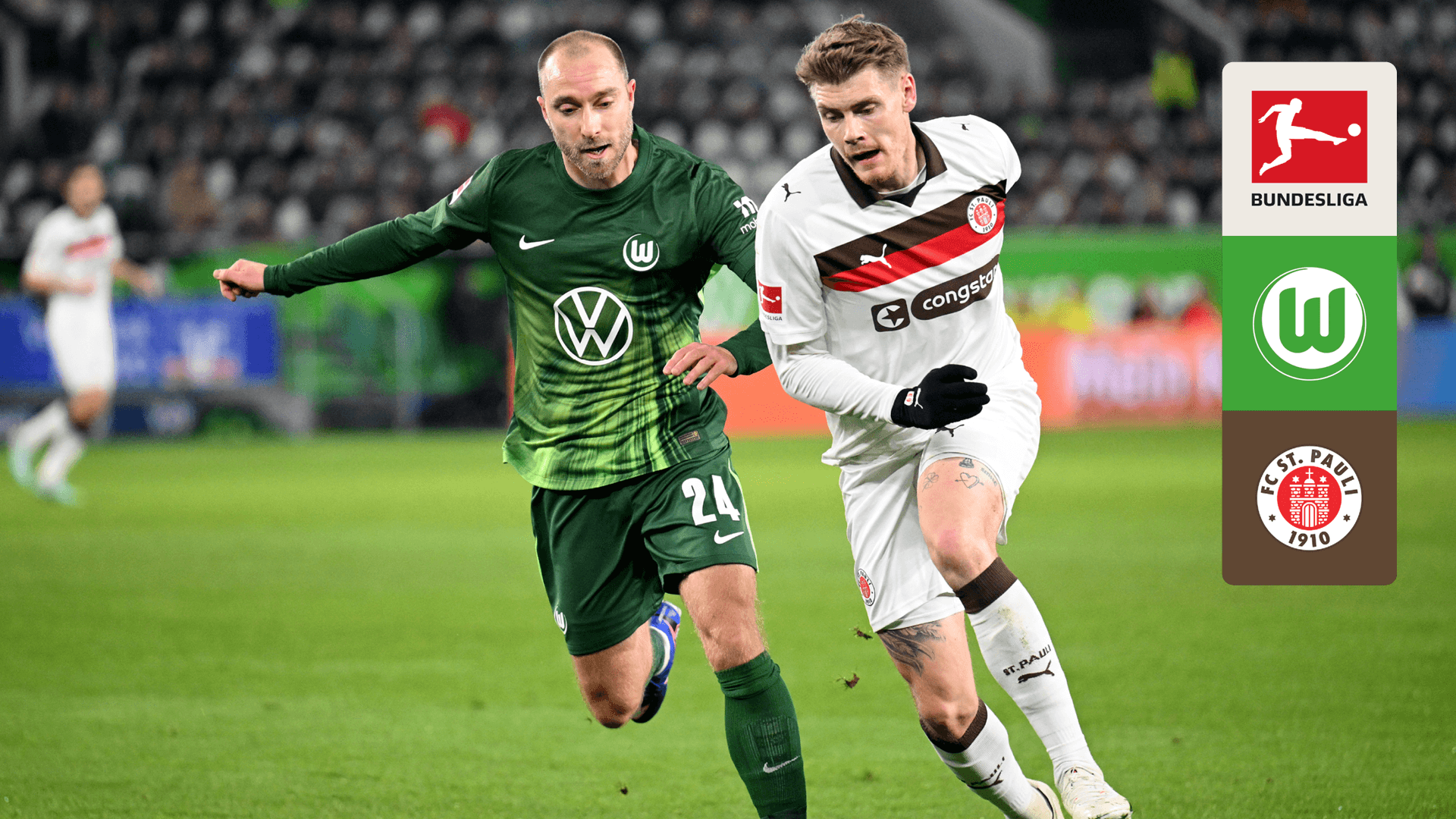 Watch VfL Wolfsburg - FC St. Pauli Live Stream Online | DAZN CH