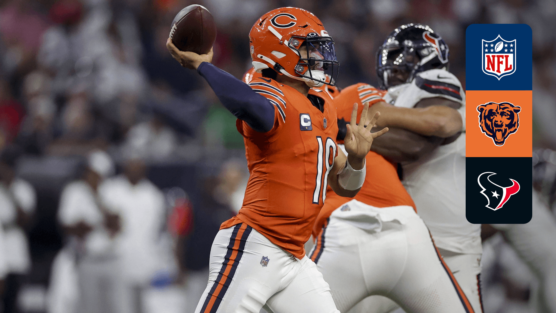 Watch Bears @ Texans (German commentary) Live Stream | DAZN CH