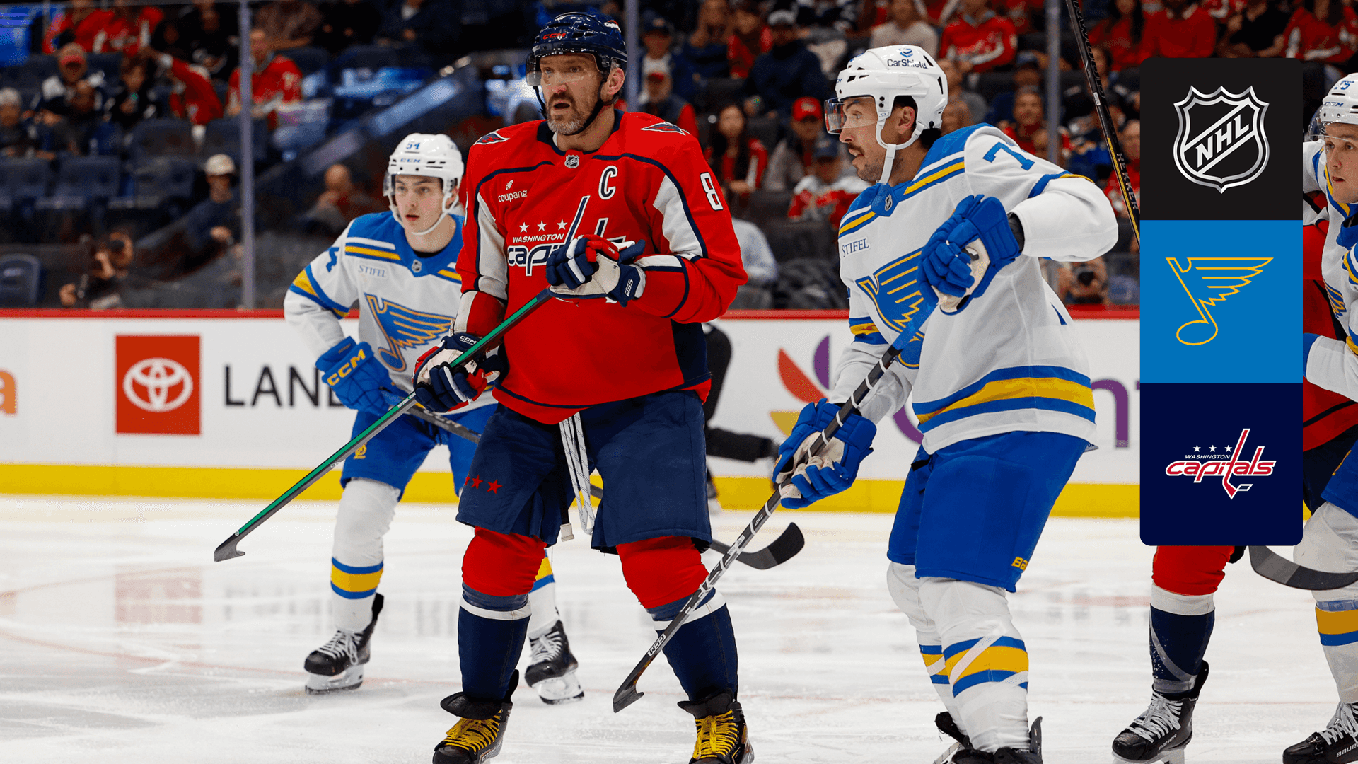 Watch Blues @ Capitals Live Stream Online | DAZN PH