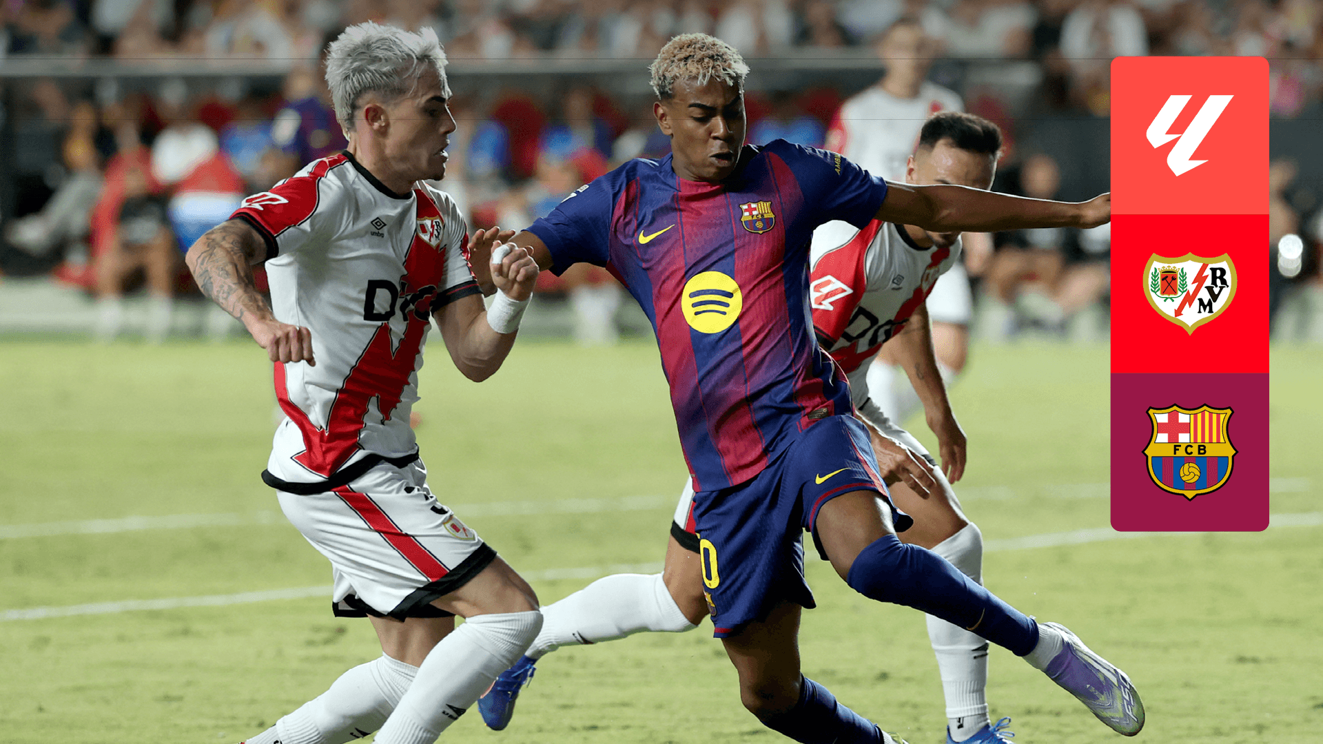 ラージョ vs バルセロナ : 第3節 をライブ 中継 | DAZN JP