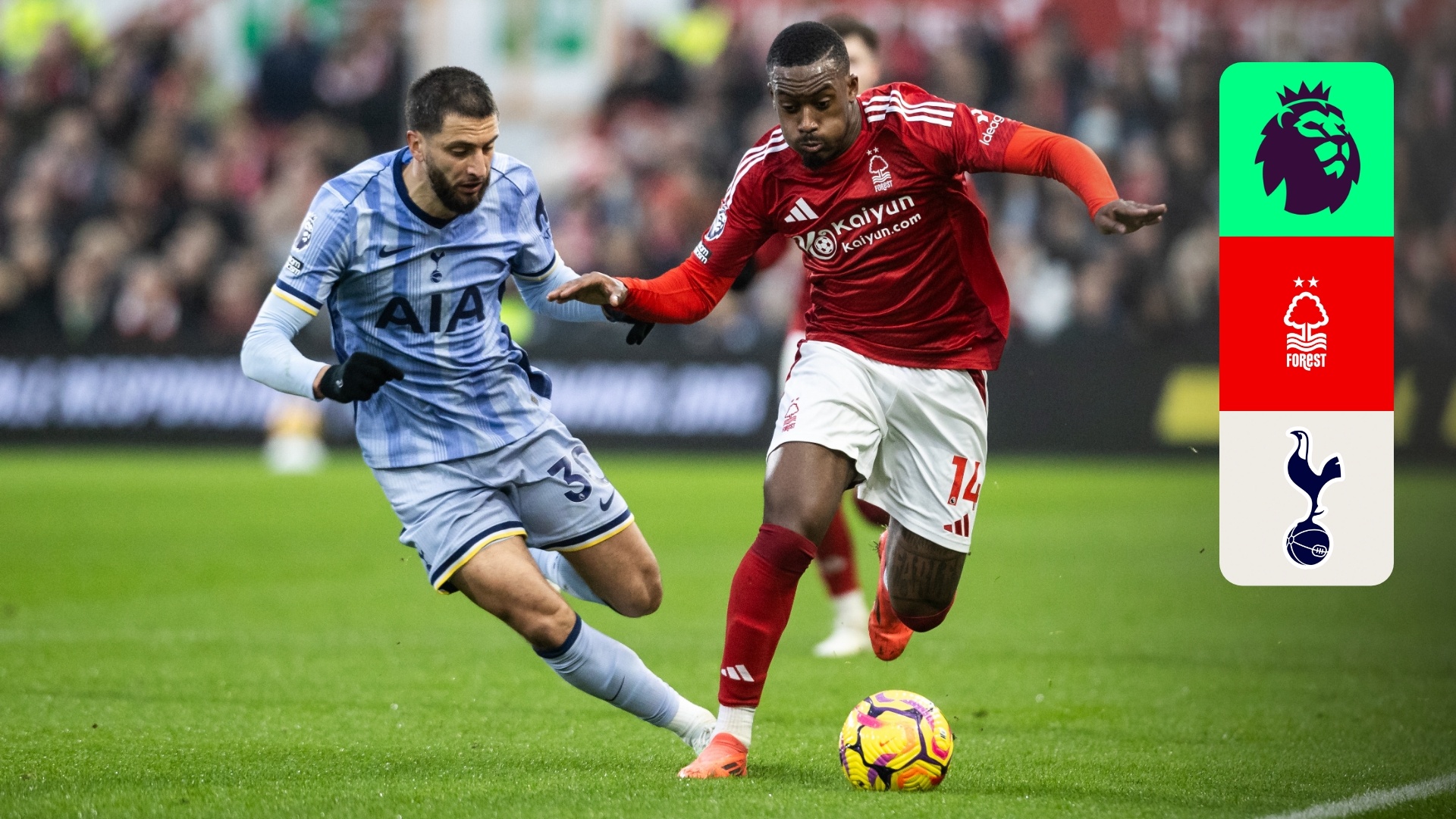 Ver: Nott'm Forest x Tottenham em Direto | DAZN PT