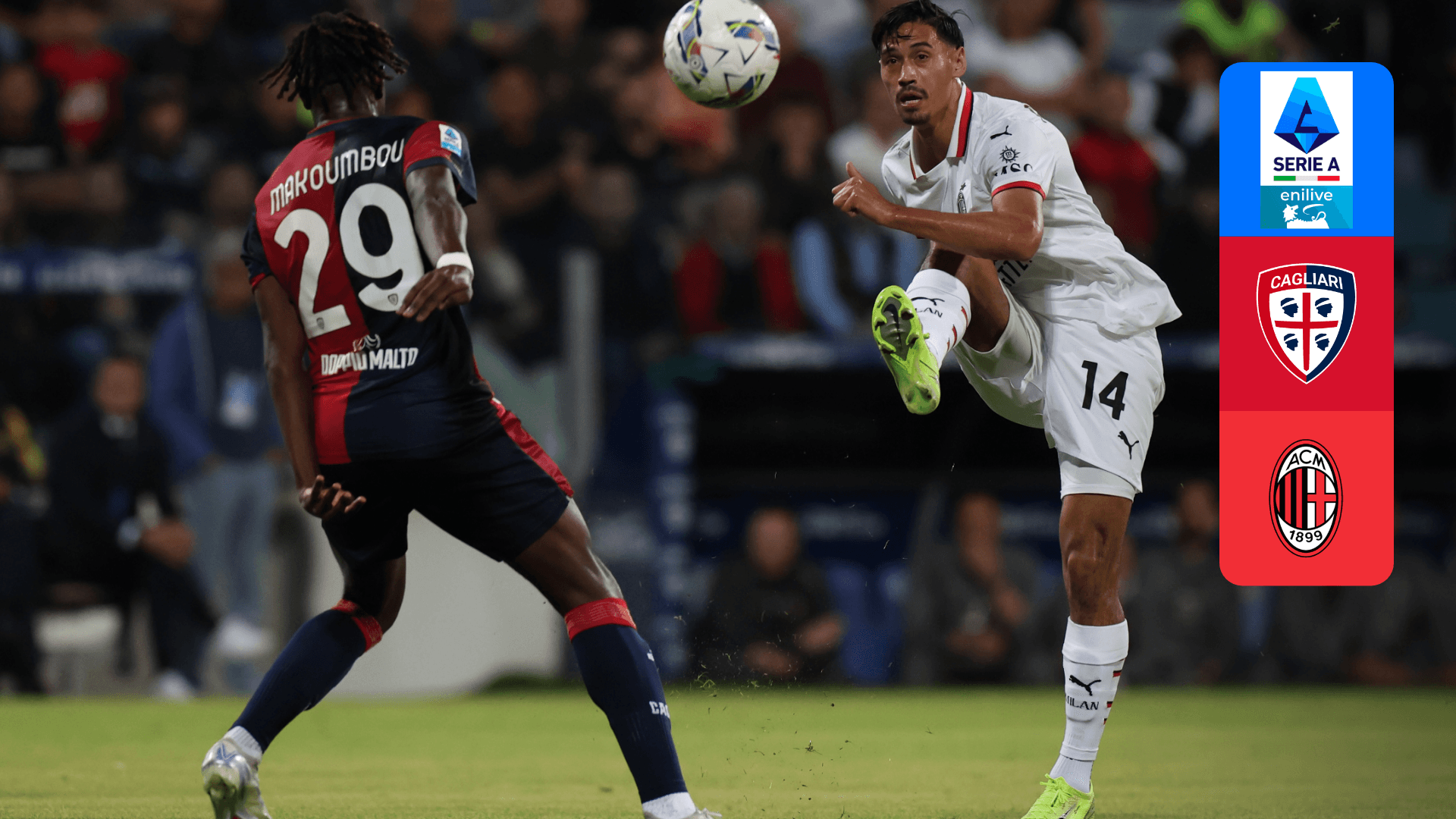 Watch Cagliari Calcio - AC Milan Live Stream | DAZN BE