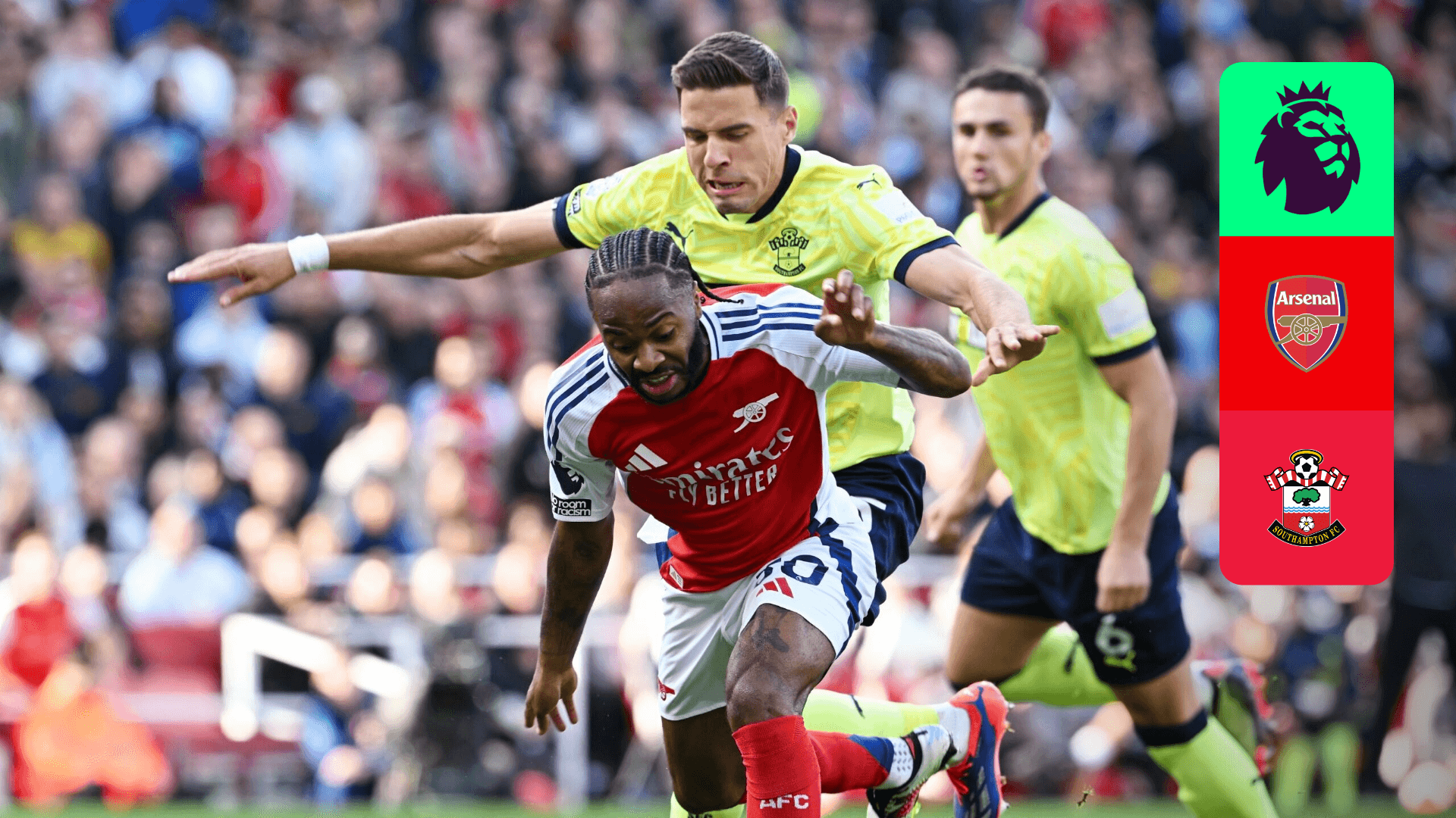 Watch Arsenal - Southampton Live Stream | DAZN ES