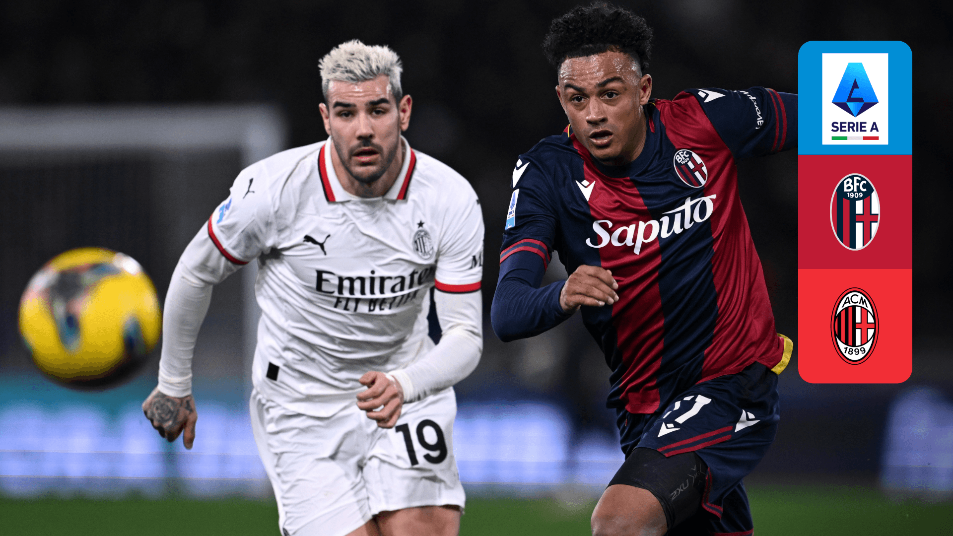 Watch Bologna - Milan (Italian commentary) Live Stream | DAZN AT