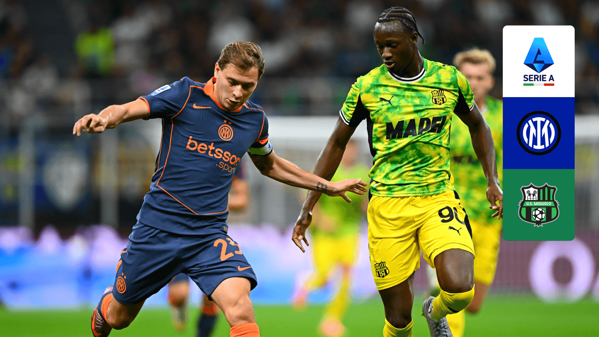 Ver Inter vs. Sassuolo (en Español) Online en Vivo | DAZN US