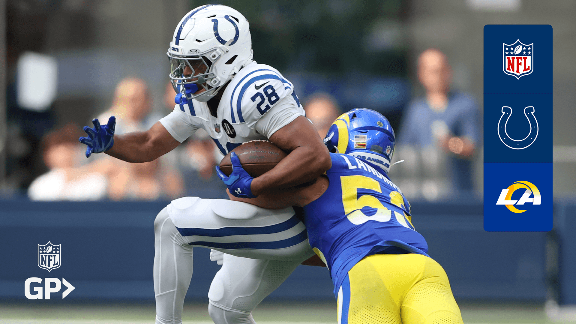 شاهد البث المباشر لـ Colts @ Rams | DAZN MA