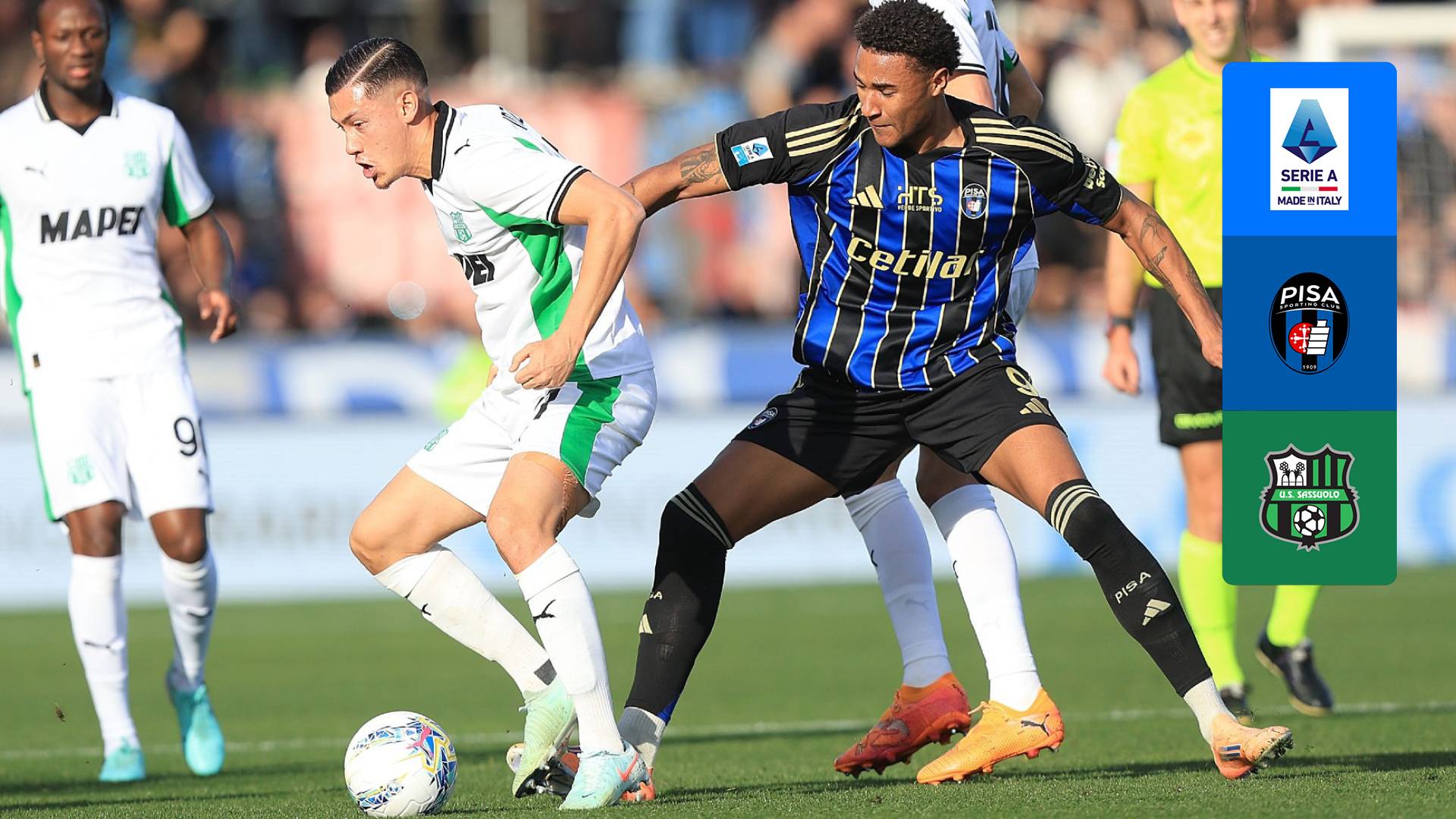 ピサ vs サッスオーロ : 第23節 をライブ 中継 | DAZN JP