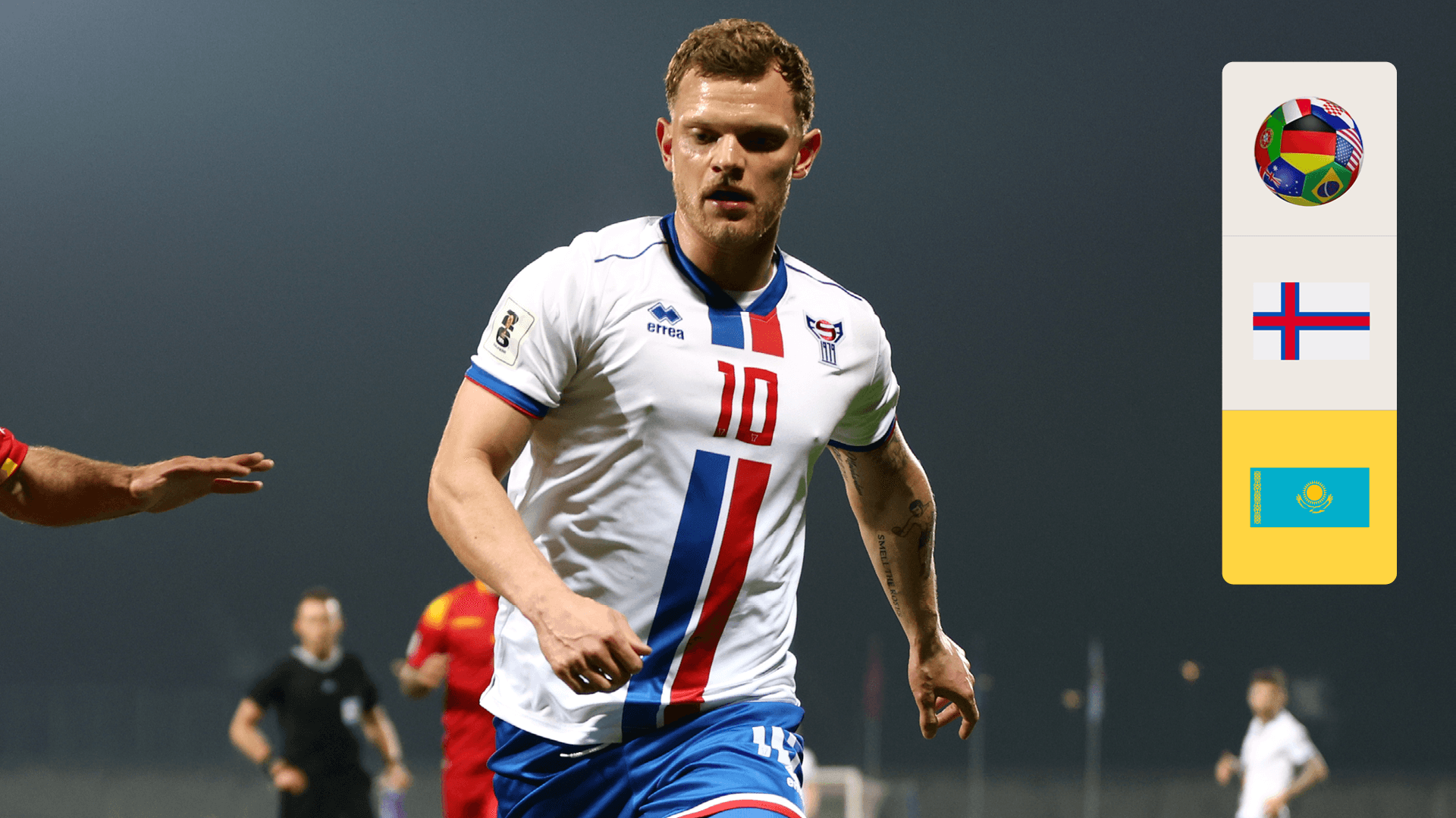 フェロー諸島 vs カザフスタン をライブ 中継 | DAZN JP