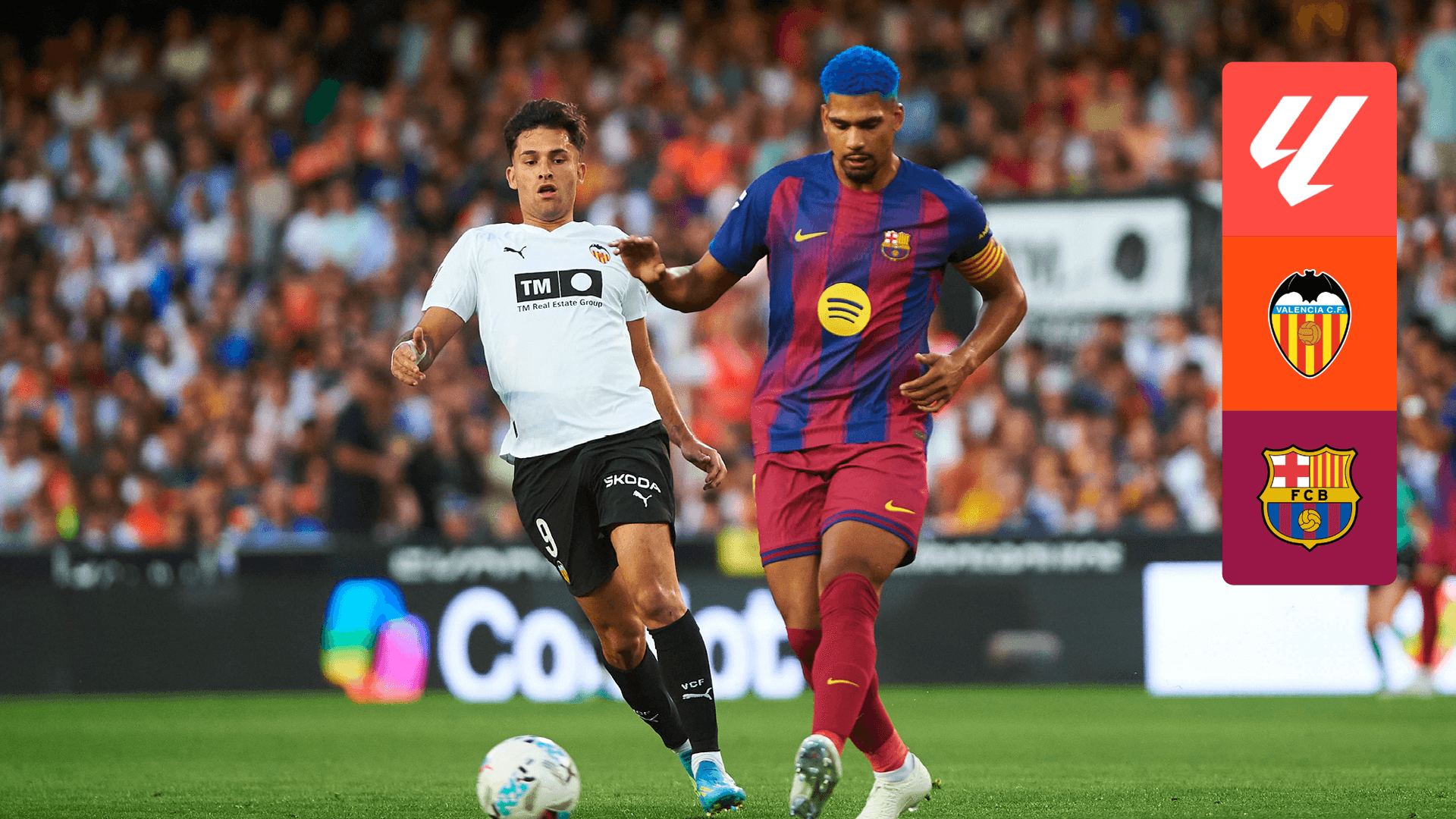 Watch Valencia - Barcelona Live Stream Online | DAZN AT