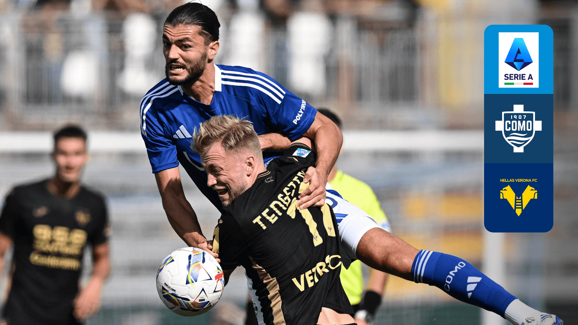 Watch Como 1907 - Hellas Verona (Italian commentary) Live Stream | DAZN DE