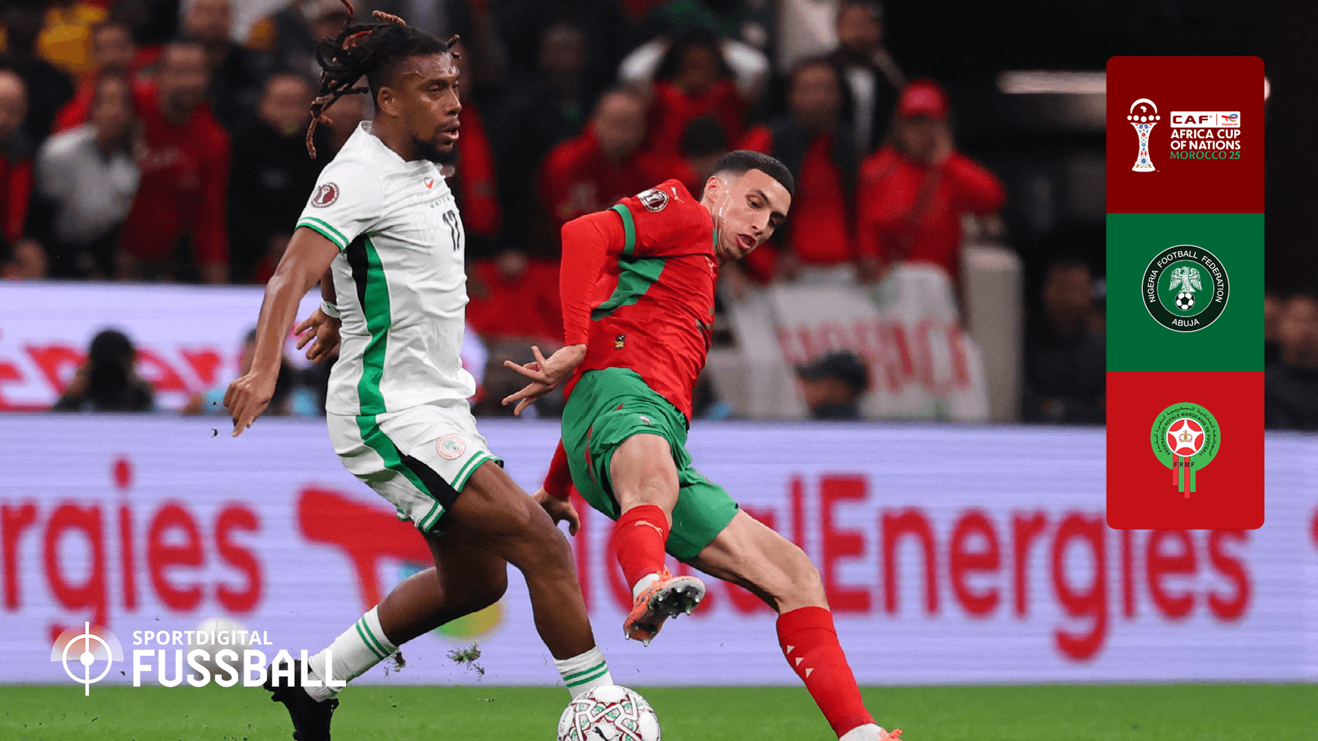 Watch Nigeria - Morocco | Semi-final Live Stream Online | DAZN DE