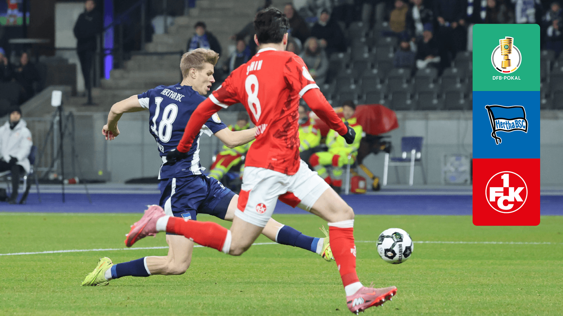 Hertha BSC - 1. FC Kaiserslautern Live Stream | Jetzt Anmelden | DAZN DE