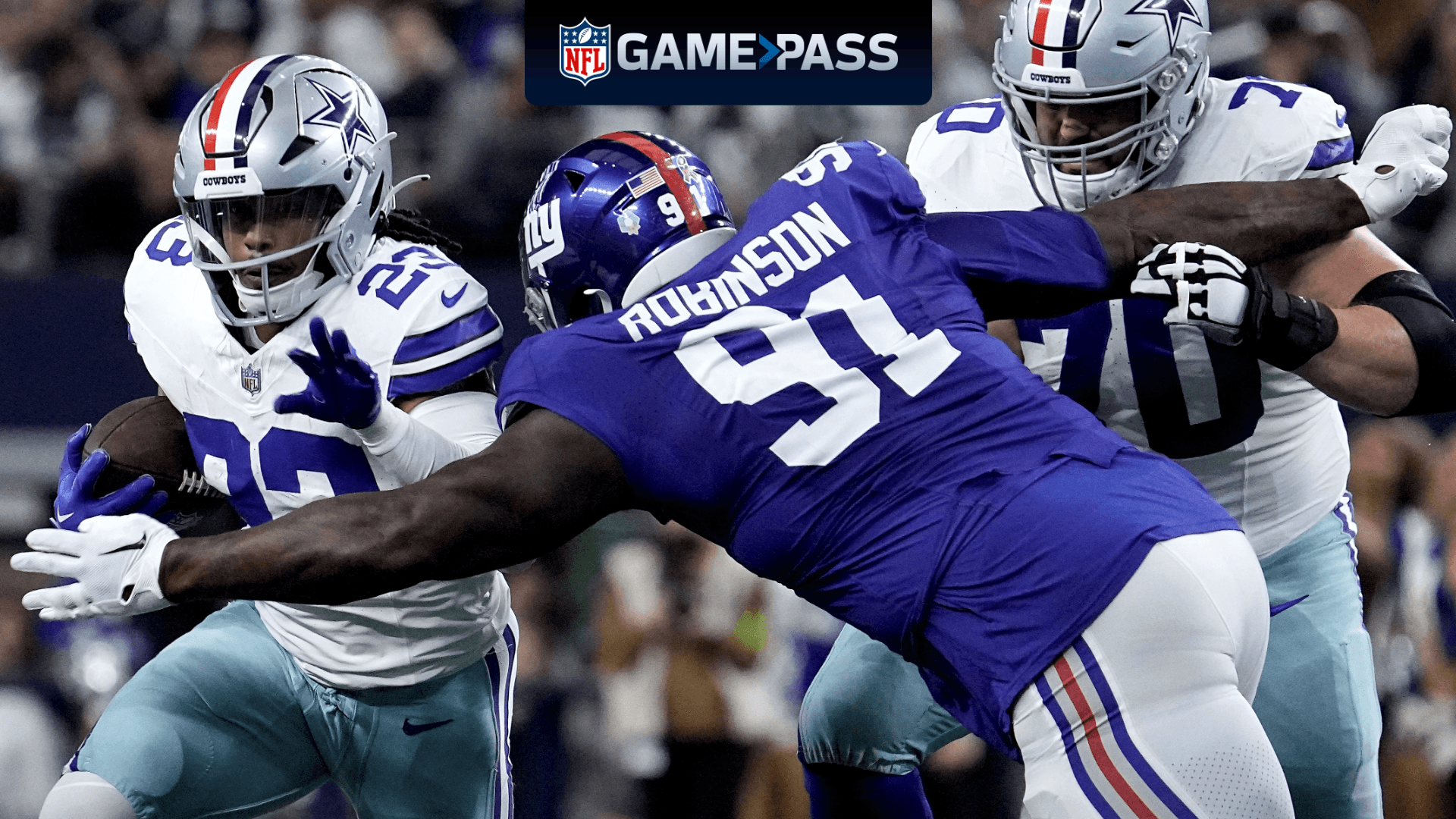 شاهد البث المباشر لـ Giants @ Cowboys | DAZN MA