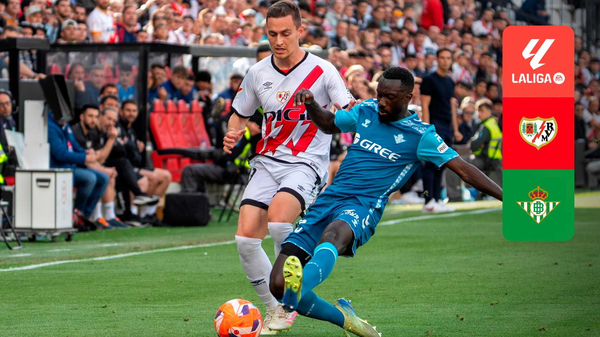 Ver: Rayo Vallecano x Betis em Direto | DAZN PT