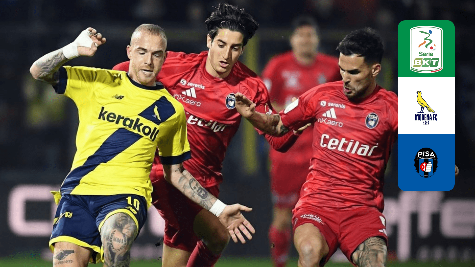 Watch Modena - Pisa Live Stream | DAZN IT