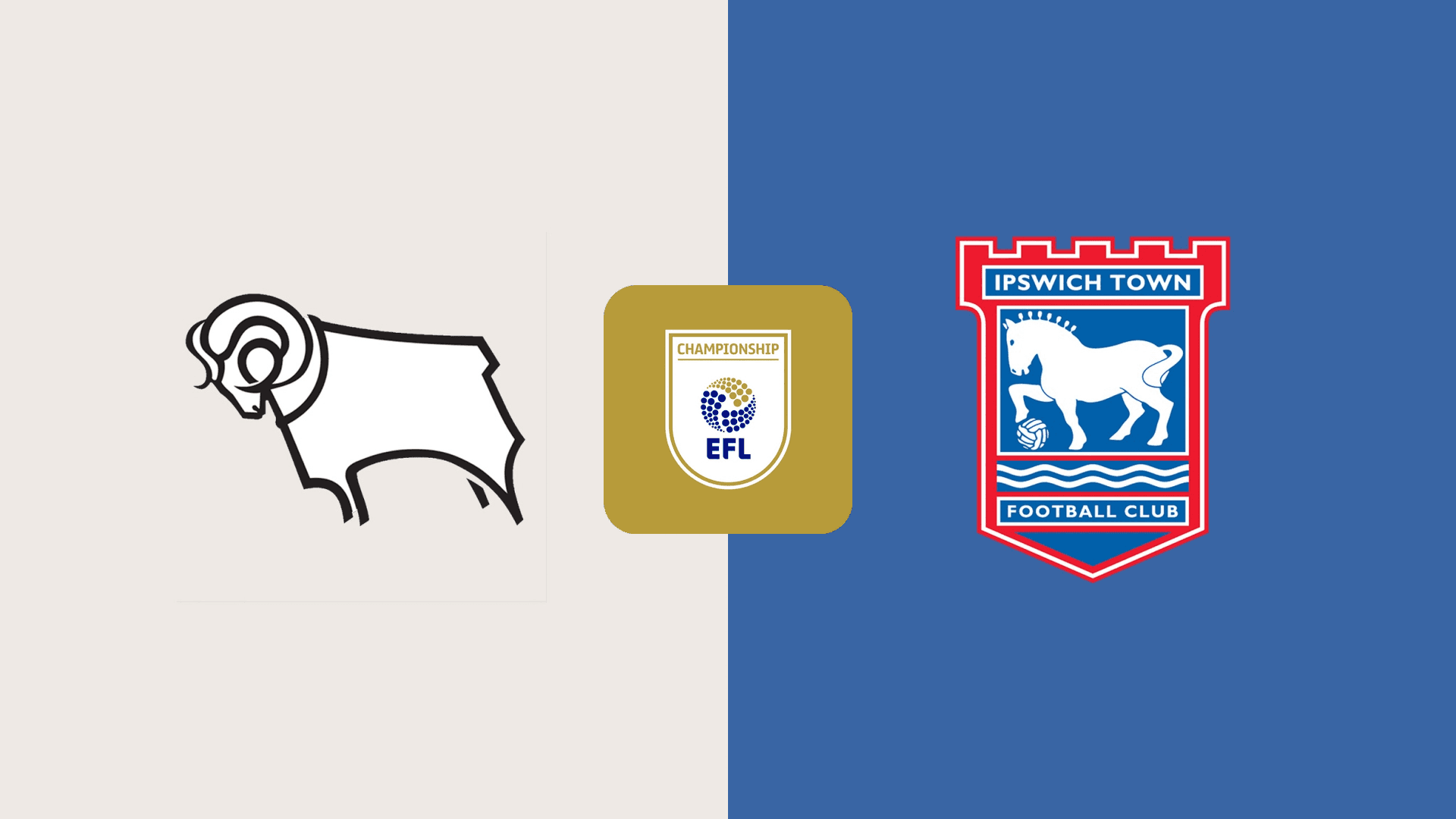 Watch Derby vs. Ipswich Live Stream Online | DAZN CA