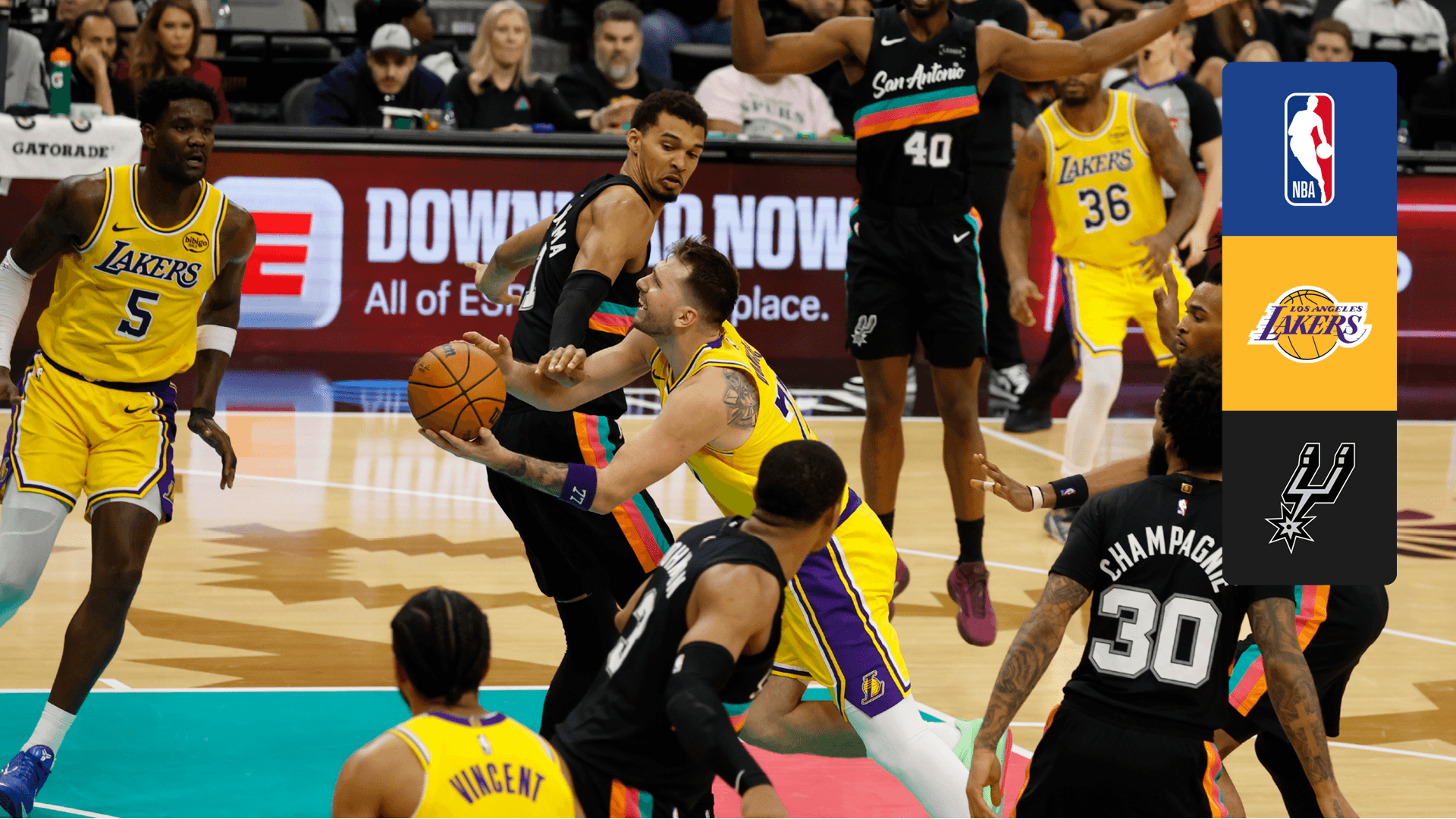 Ver Los Angeles Lakers @ San Antonio Spurs Online en Directo | DAZN ES