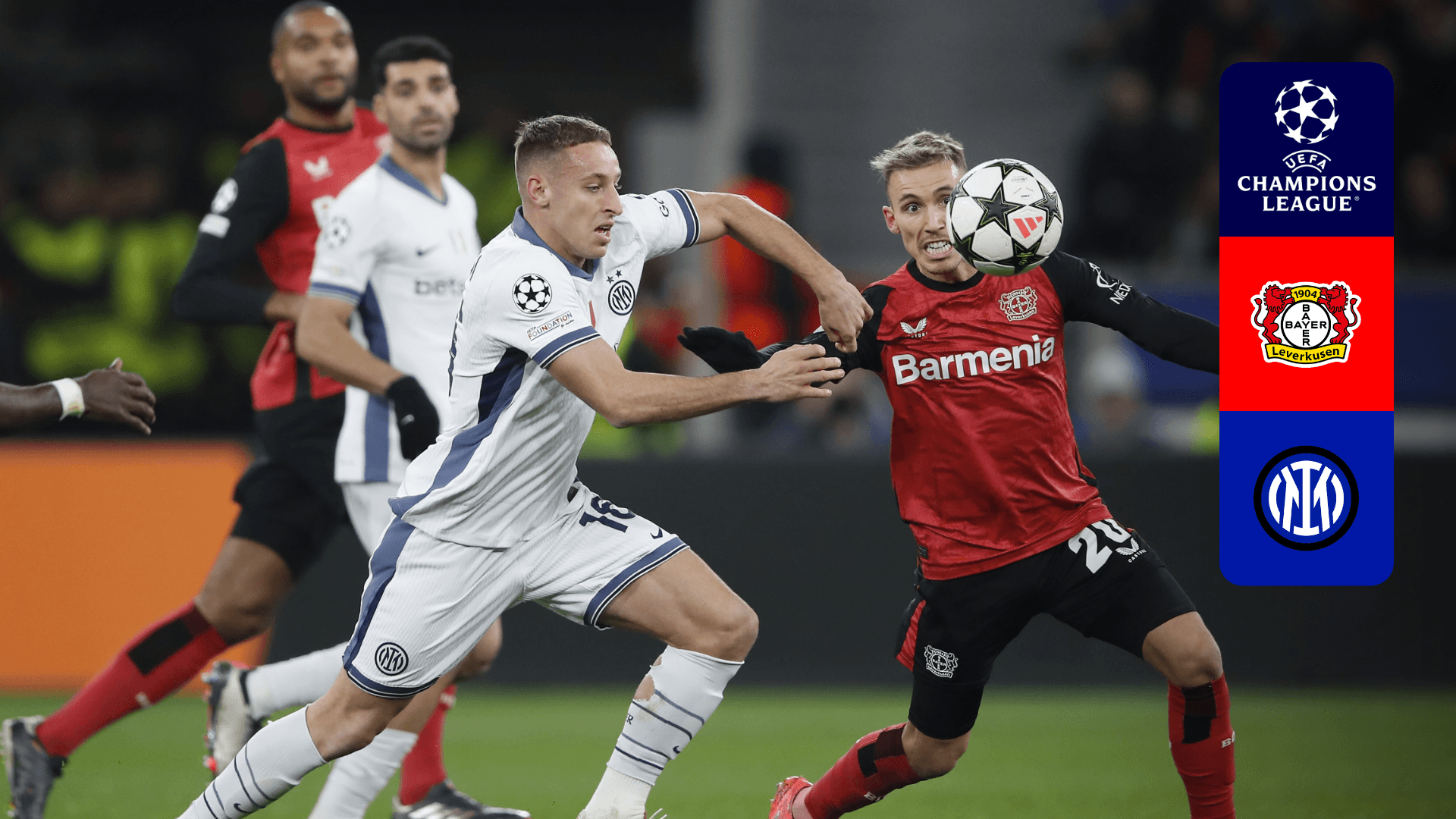 Watch Leverkusen vs. Inter Milan Live Stream | DAZN CA