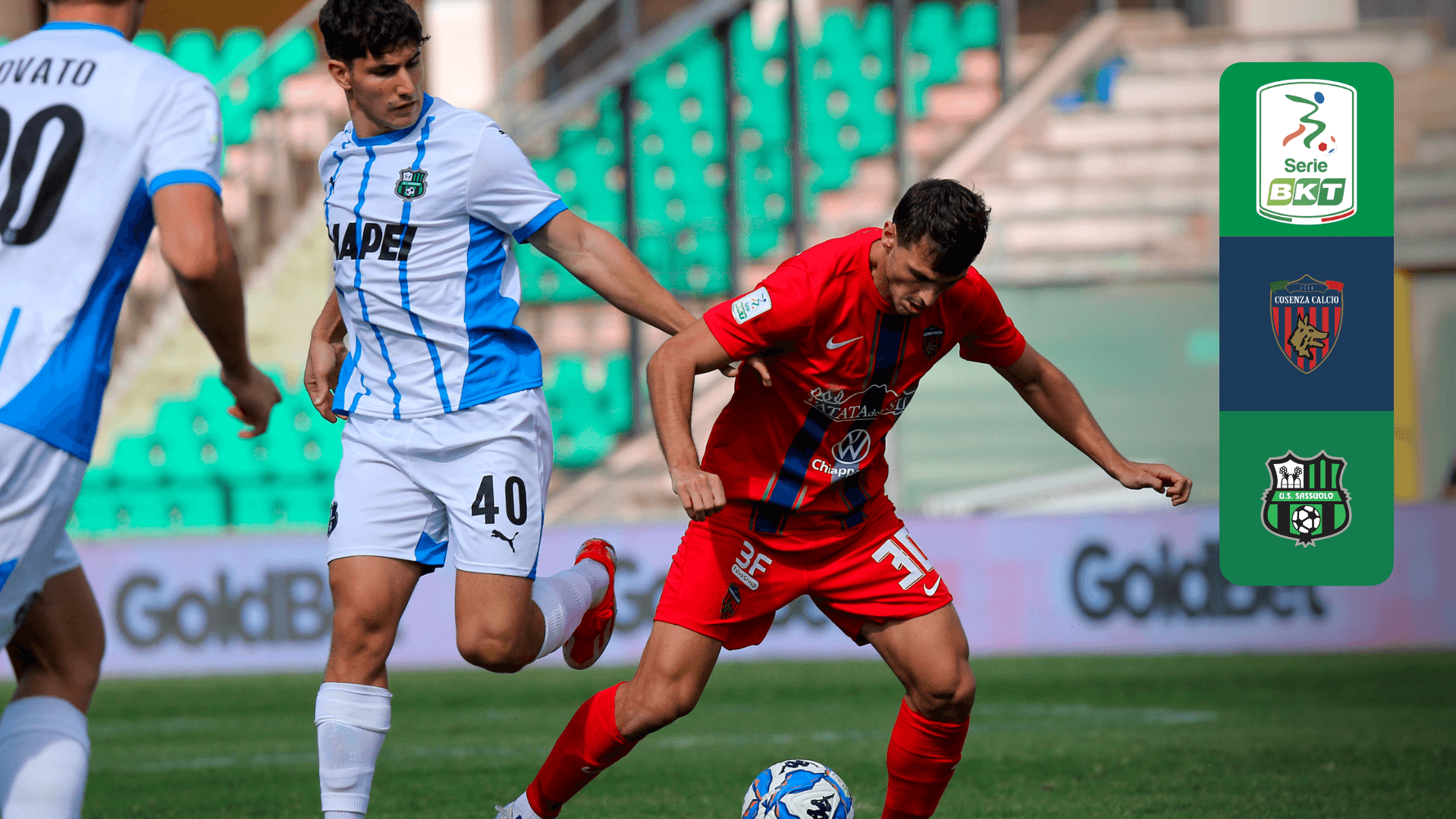 Watch Cosenza - Sassuolo Live Stream | DAZN IT
