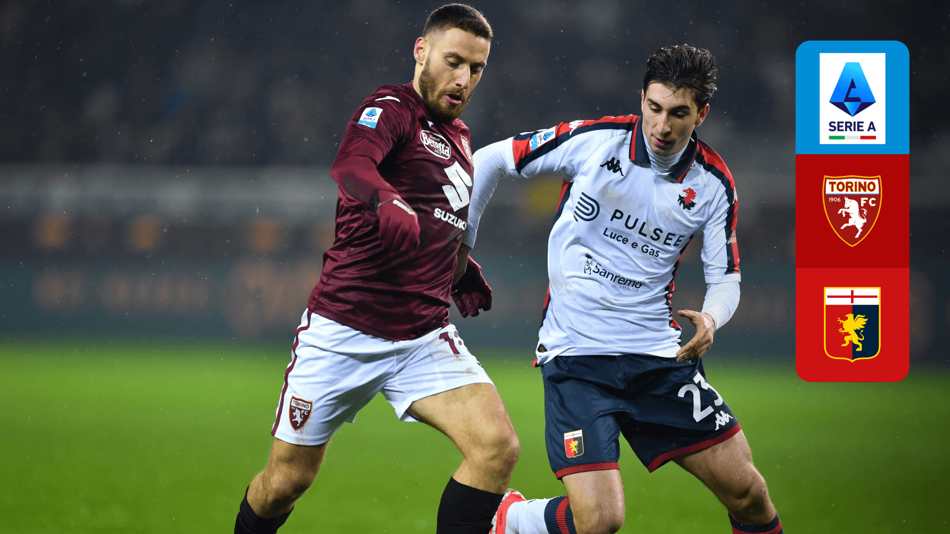 Watch Torino - Genoa (Italian commentary) Live Stream | DAZN AT