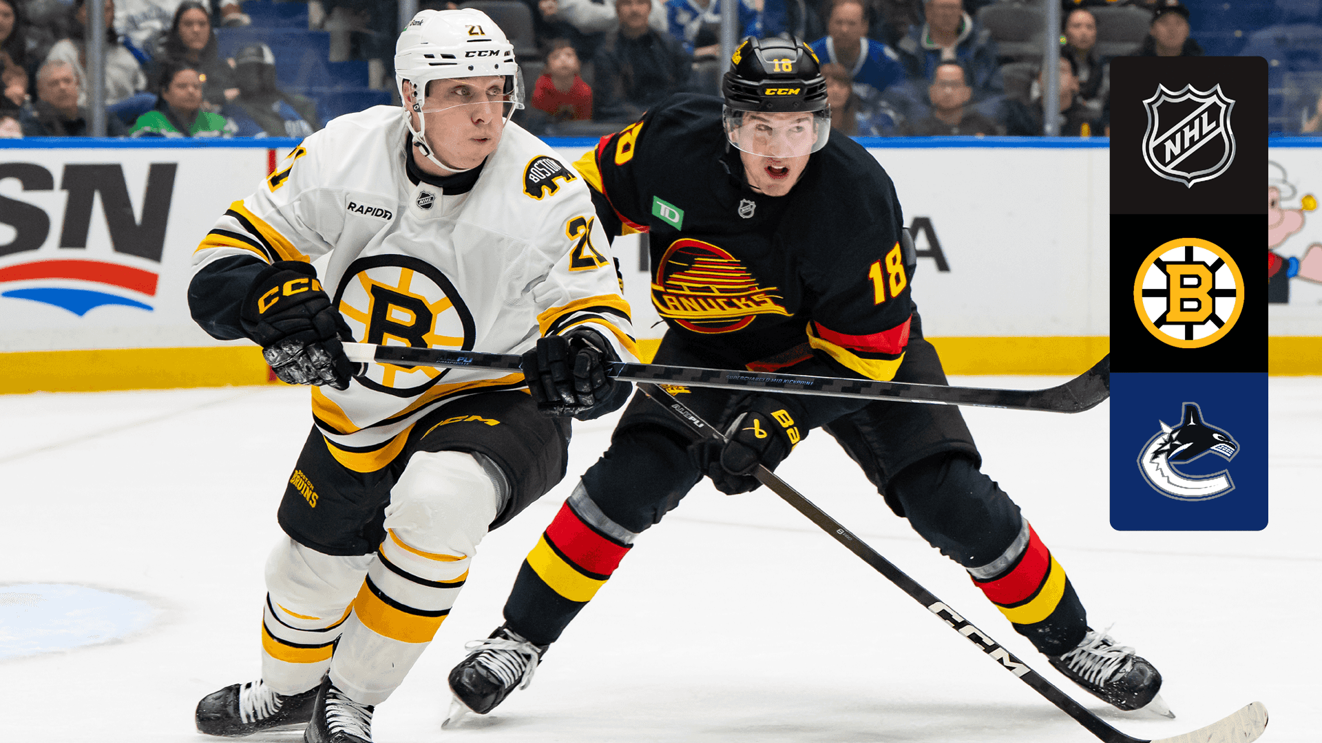 Watch Bruins @ Canucks Live Stream Online | DAZN AE