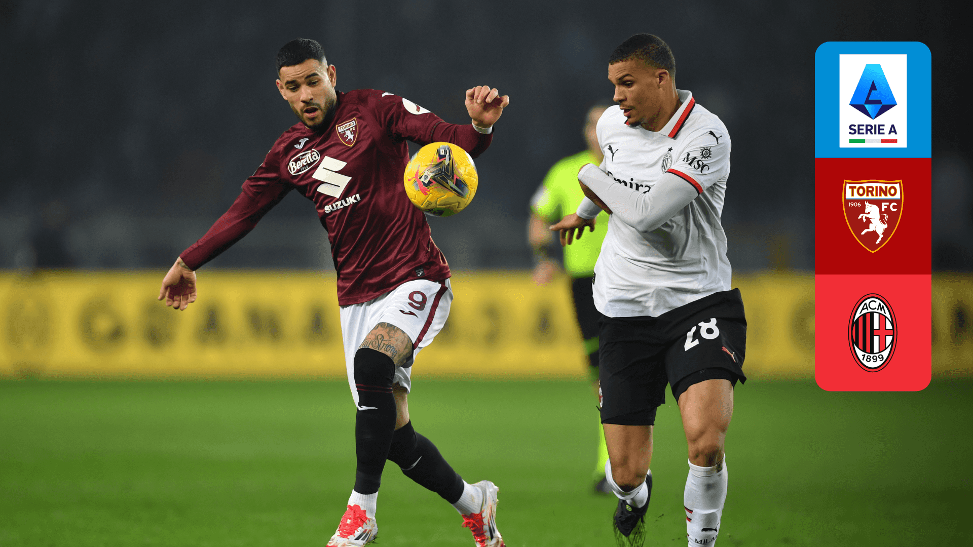 Ver Torino - AC Milan Online en Directo | DAZN ES