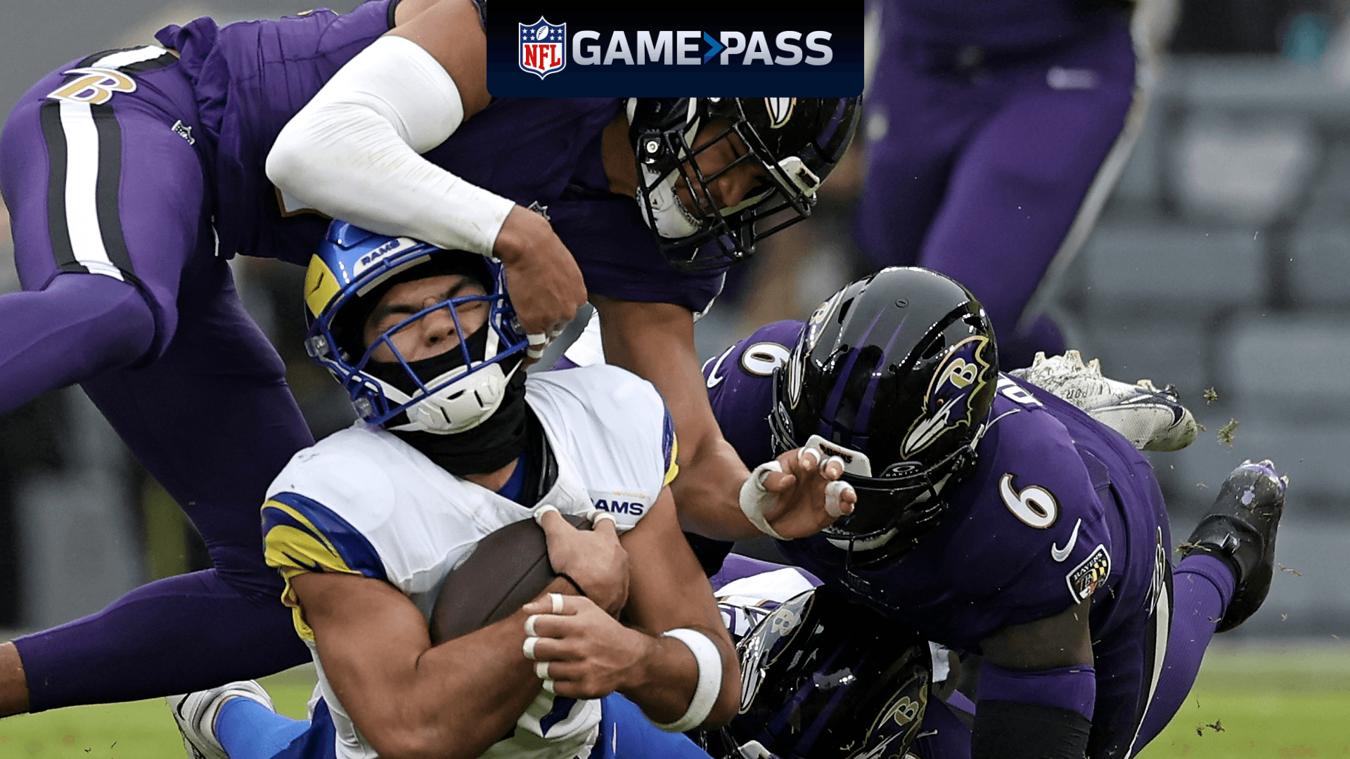 شاهد البث المباشر لـ Rams @ Ravens | DAZN EG