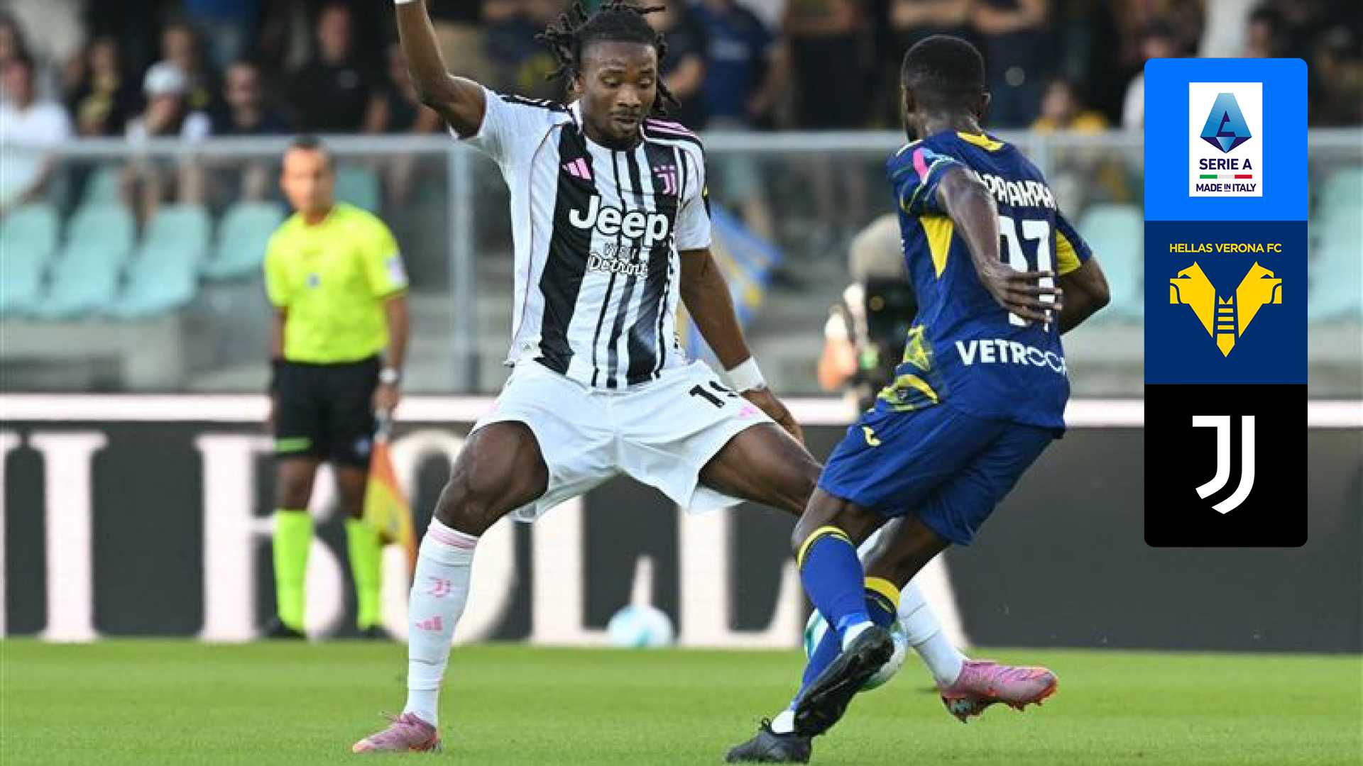 Hellas Verona v Juventus | DAZN JP
