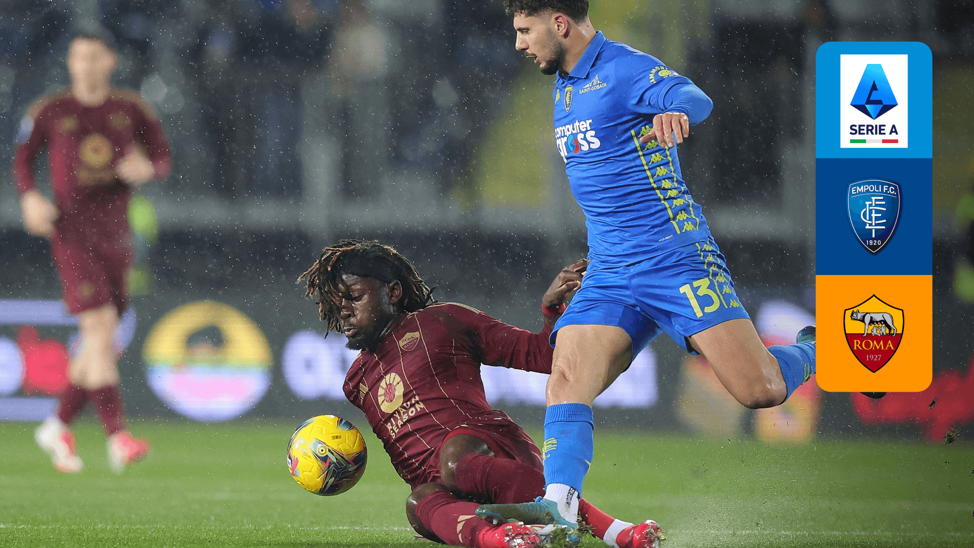Watch Empoli - Roma (Italian commentary) Live Stream | DAZN DE