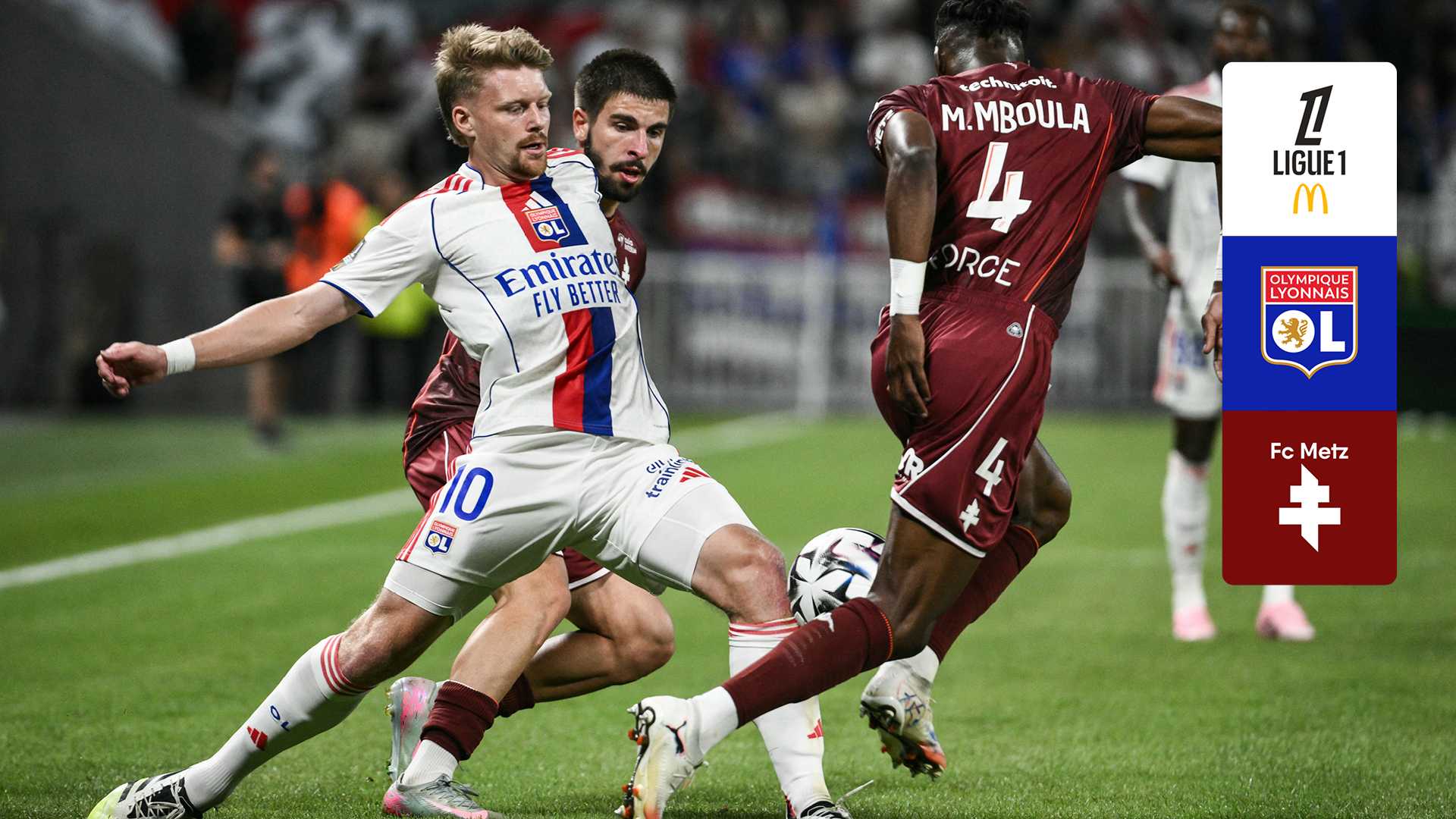 リヨン vs メス : 第2節 をライブ 中継 | DAZN JP