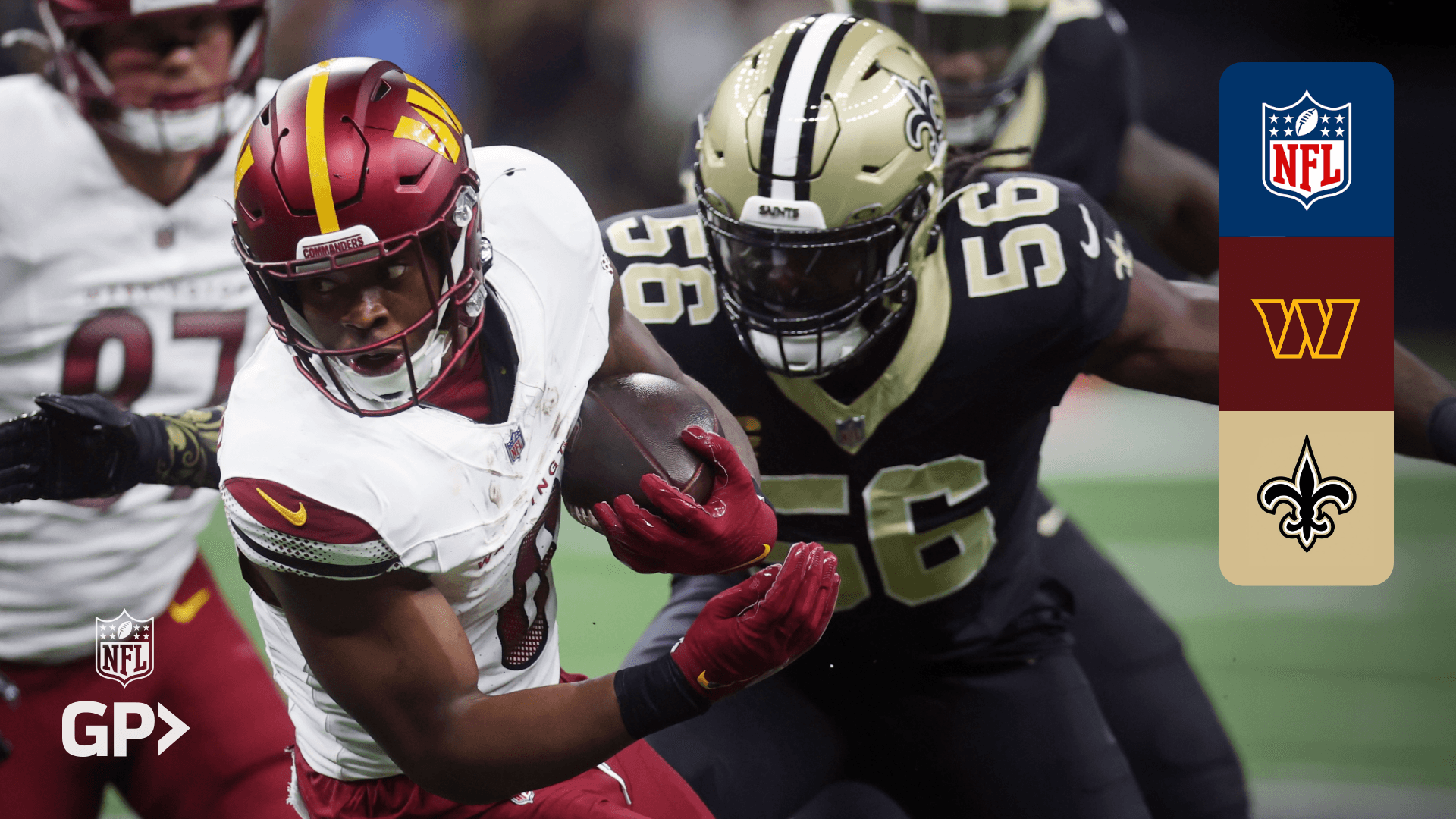 Watch Commanders @ Saints Live Stream | DAZN AE