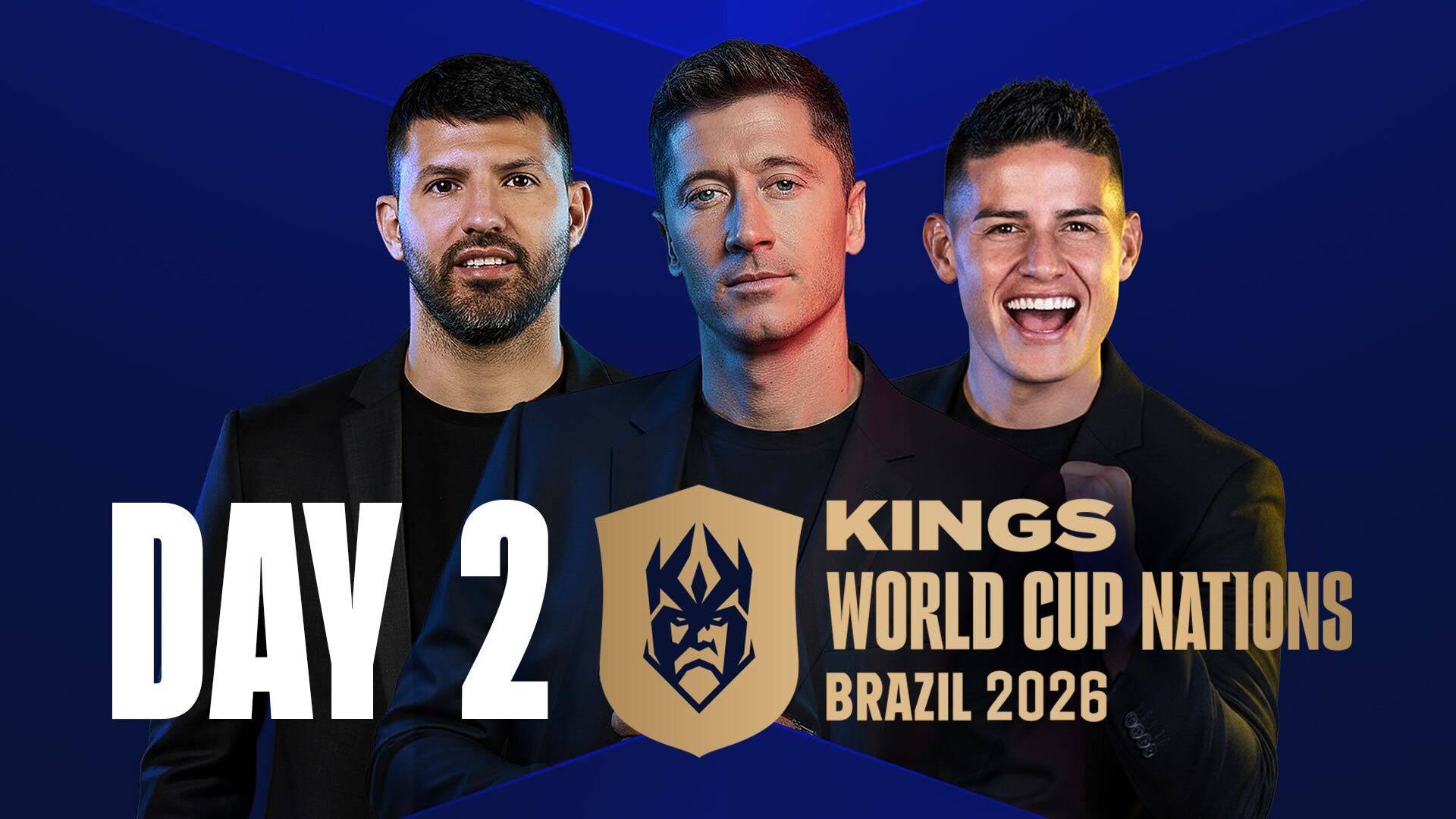 Watch Day 2 | Kings World Cup Nations Live Stream Online | DAZN PT