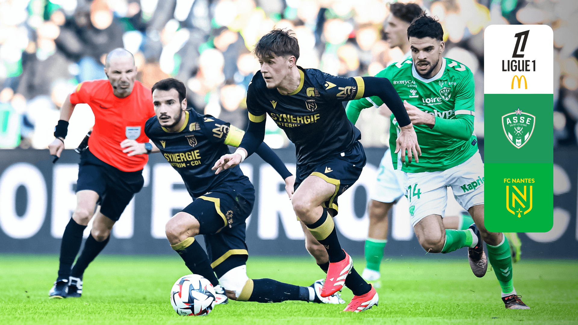 サンテティエンヌ vs ナント : 第18節 をライブ 中継 | DAZN JP