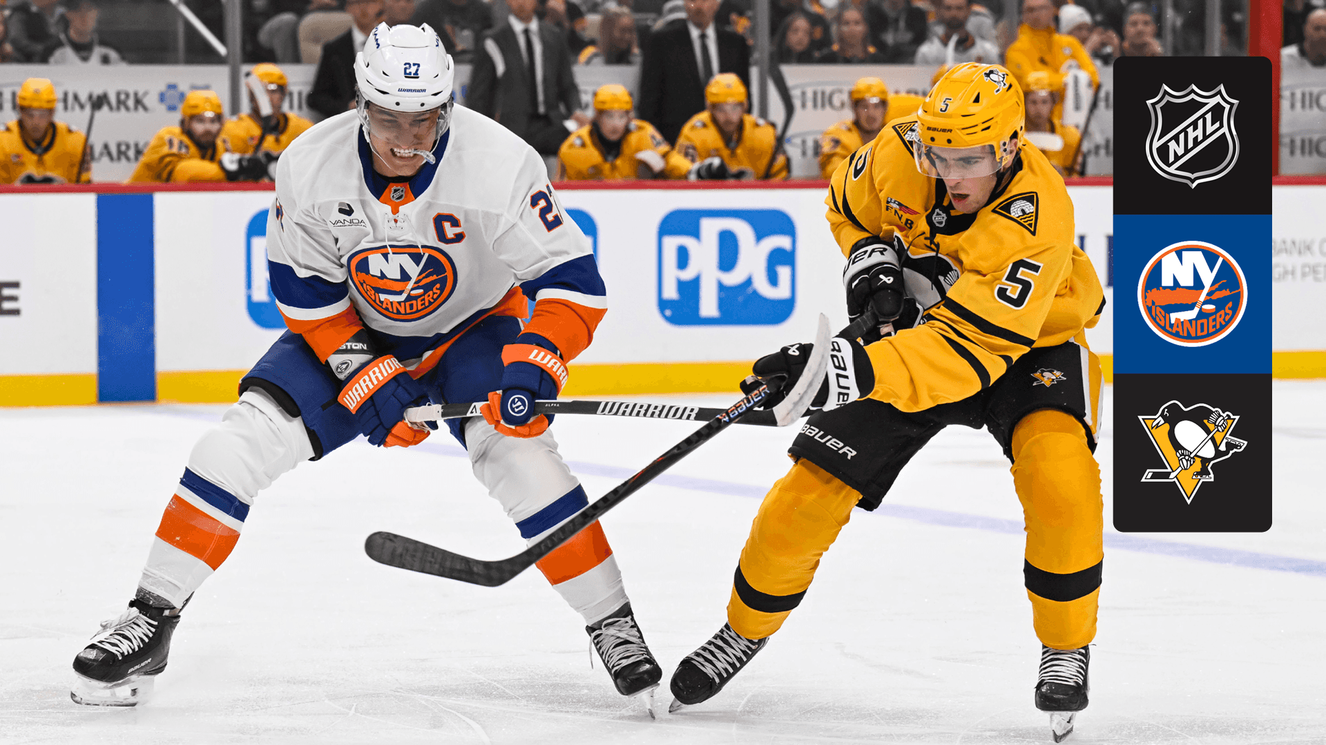 Watch Islanders @ Penguins (Away Broadcast) Live Stream Online | DAZN MC