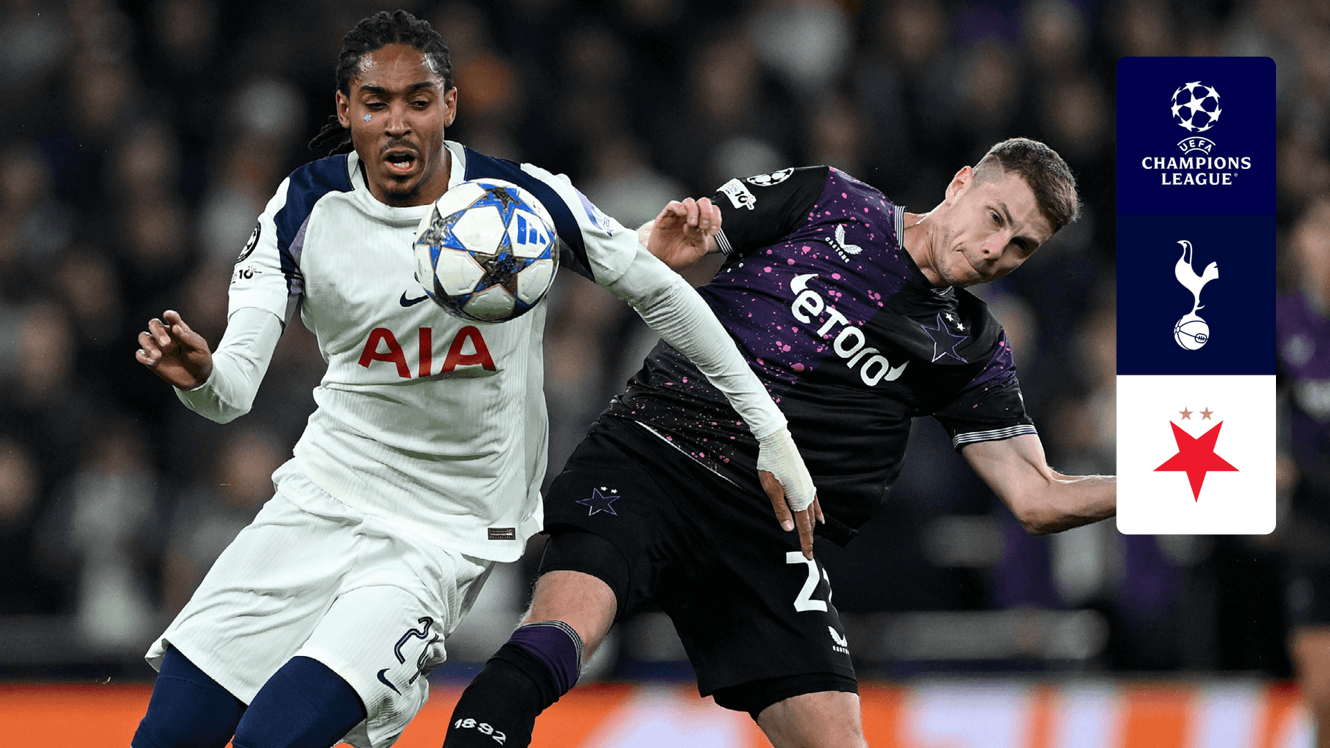 Watch Spurs vs. Slavia Prague Live Stream Online | DAZN CA